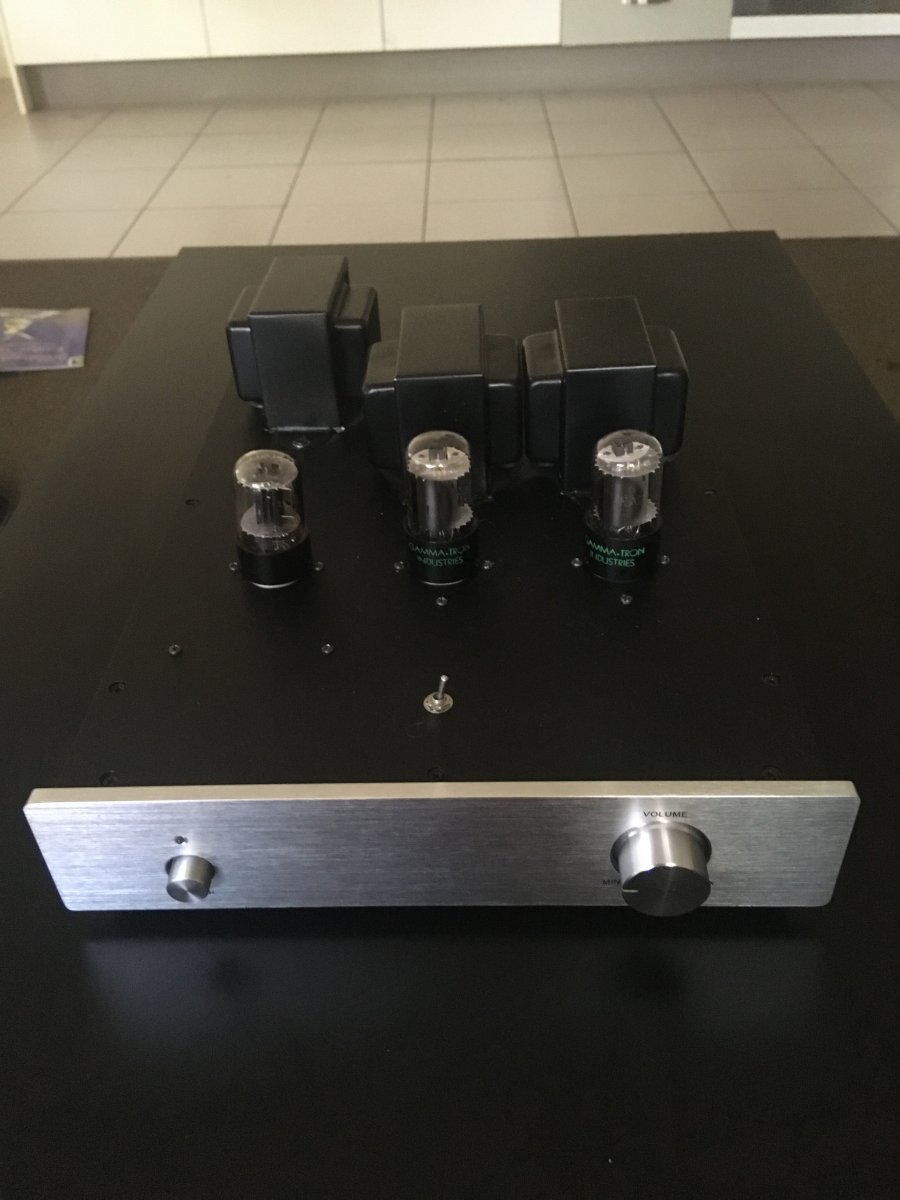 SOLD: FS: McChanson's Mini Integrated Amp 6EM7 2W SET Tube Valve Amp ...