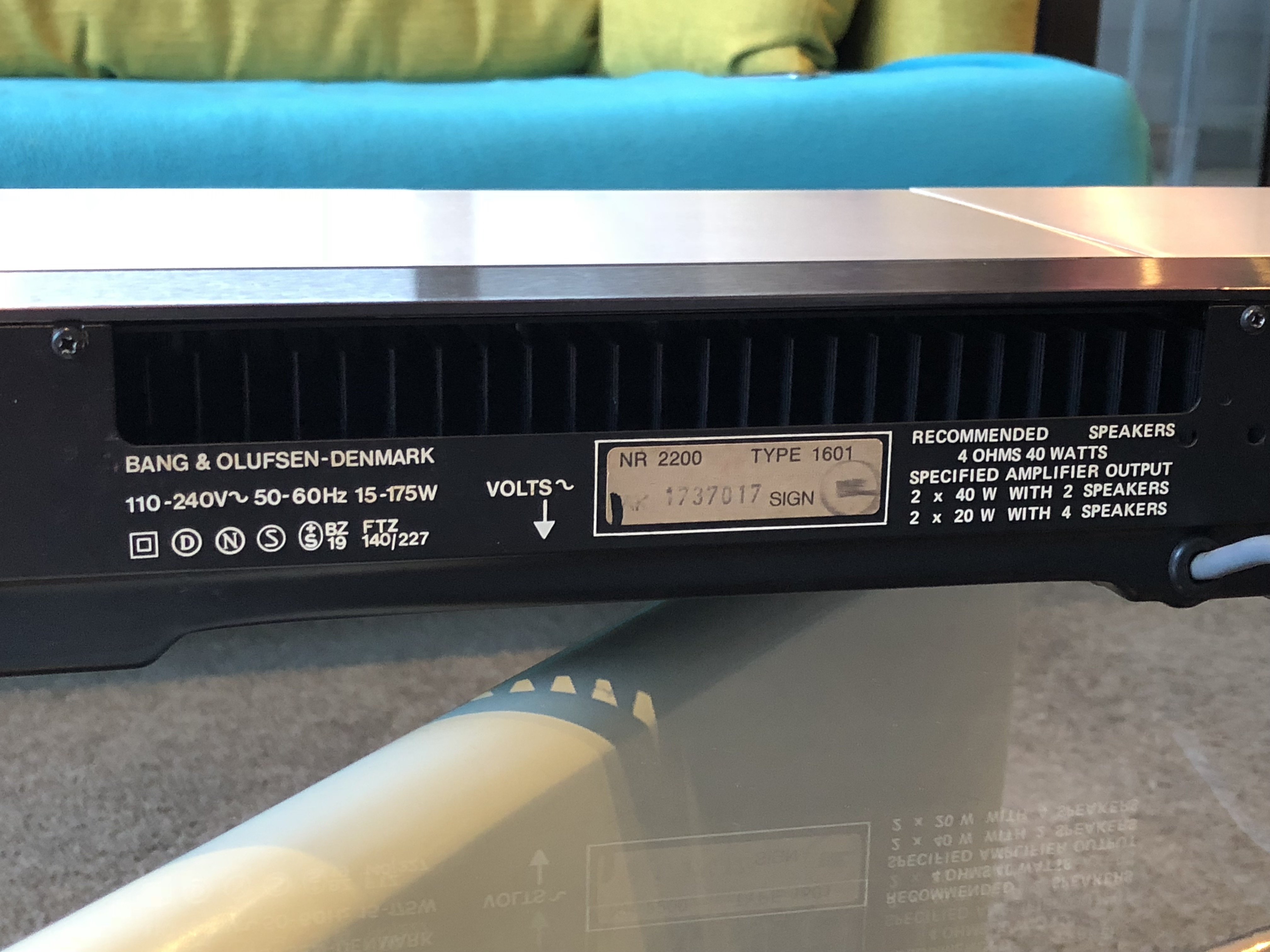 SOLD: FS: Bang & Olufsen Beomaster 2200 x2 |﻿ Stereo, Home Cinema ...
