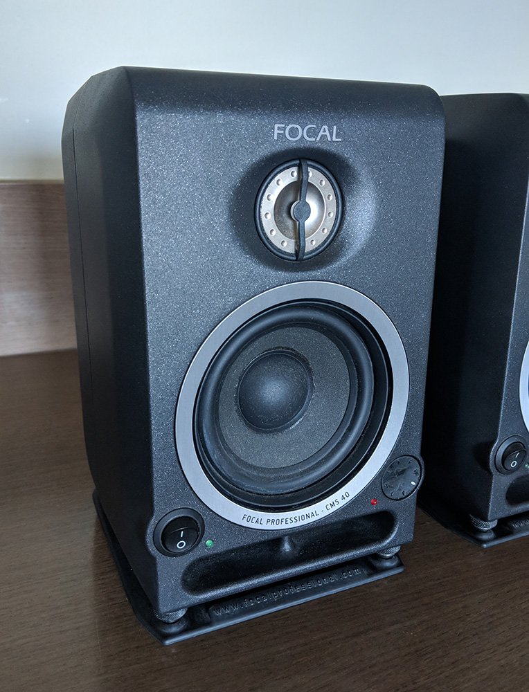 SOLD: FS: Focal CMS 40 Active Monitor speakers - Stereo, Home Cinema ...