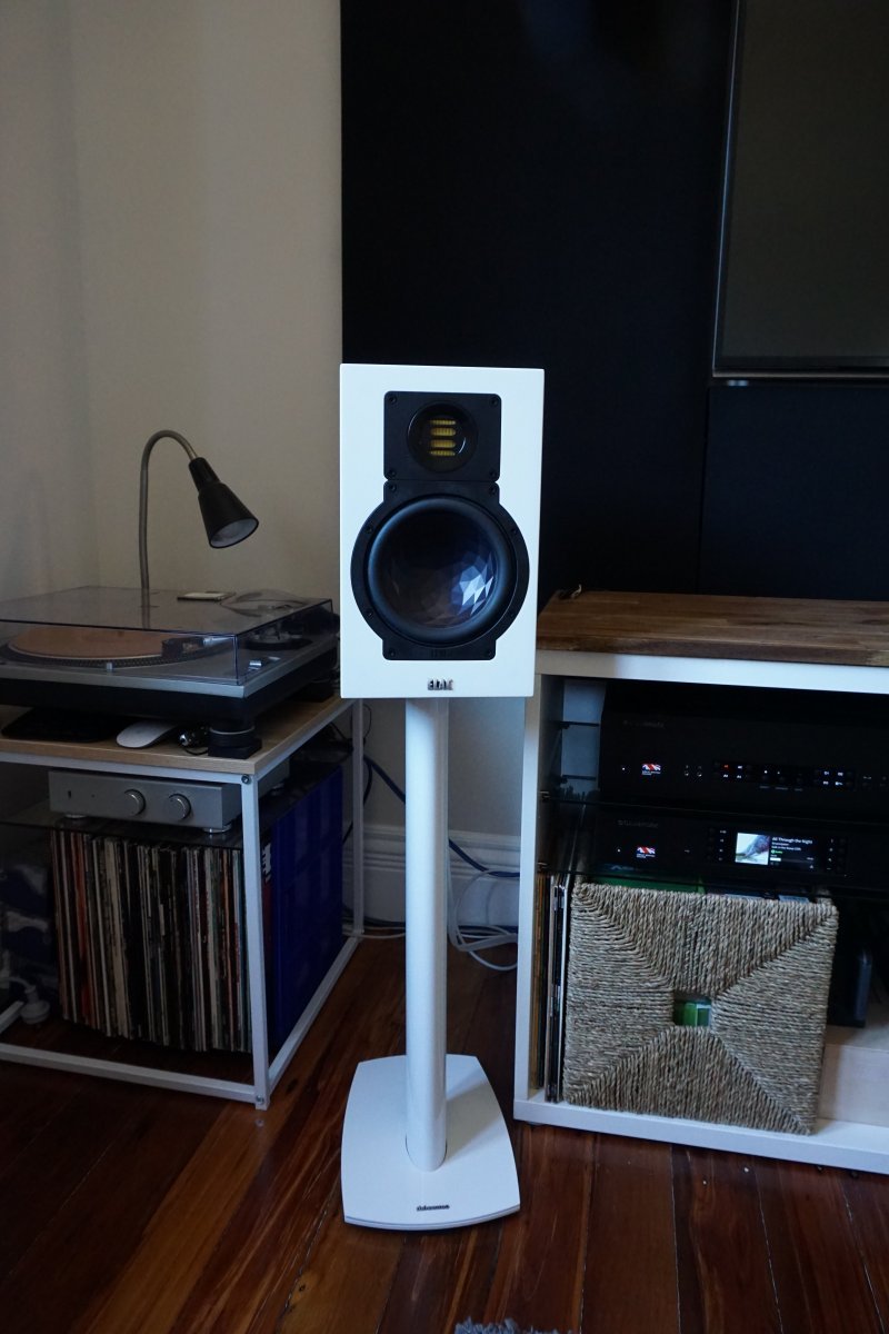 SOLD: FS or Trade: German made ELAC BS 244.3 White - Stereo, Home ...