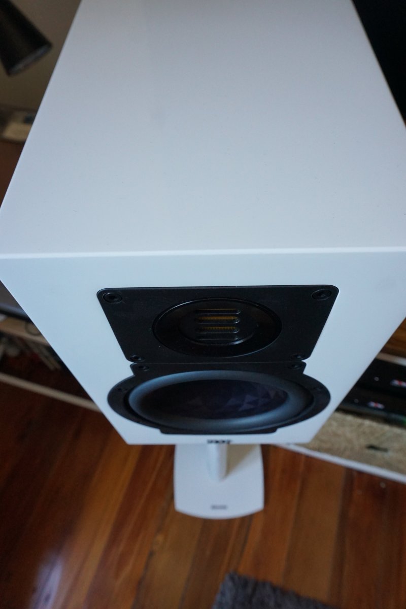 SOLD: FS or Trade: German made ELAC BS 244.3 White - Stereo, Home ...