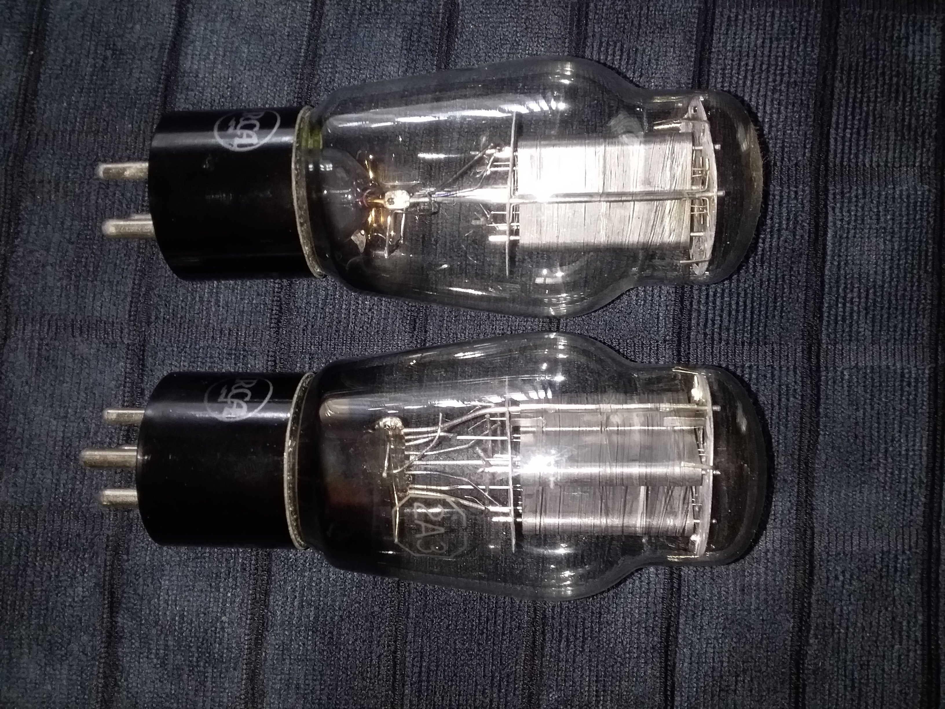 SOLD: FS: RCA 2A3 Tubes - matched pair - Stereo, Home Cinema, Headphones Components - StereoNET