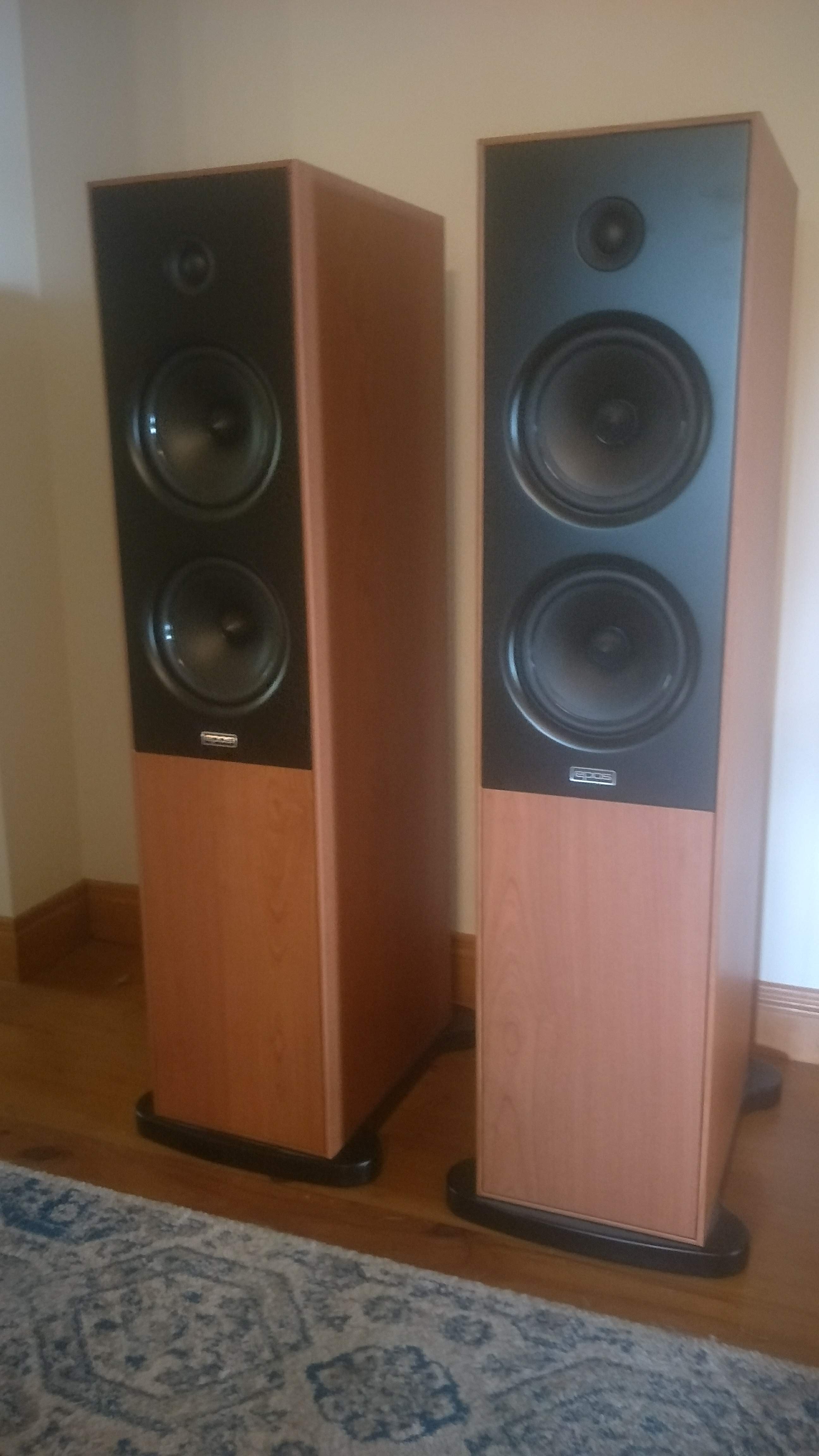 SOLD: FS: EPOS EPIC 5 Floorstanding speakers - Stereo, Home Cinema ...