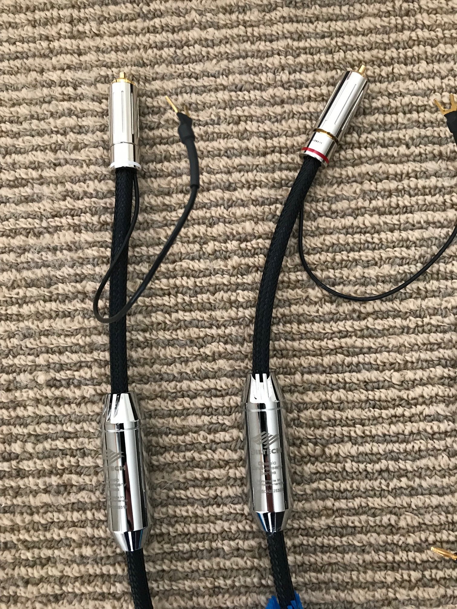 SOLD: FS: SILTECH Classic Anniversary Phono Cables 1m |﻿ Stereo, Home ...