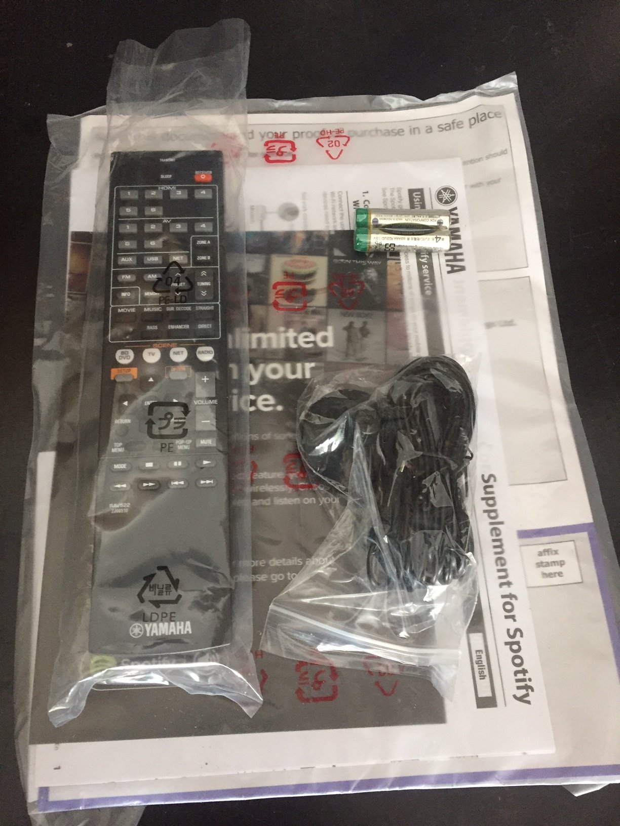 SOLD: FS: Yamaha RX-V477 receiver - Hi-Fi and Cinema Cables ...