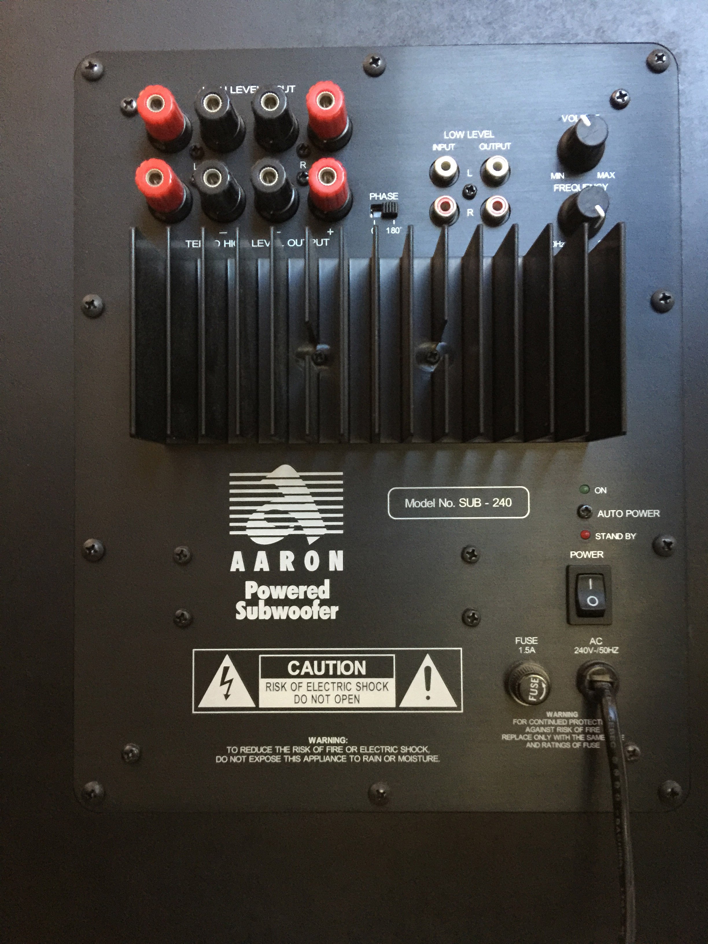 FS: AARON Sub 240 (Dual 10" sub) - Stereo, Home Cinema, Headphones ...