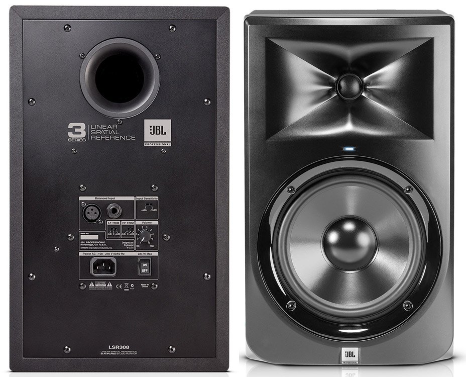 SOLD: FS: JBL LSR 308 Powered Monitors *Relisted* - Hi-Fi and Cinema ...
