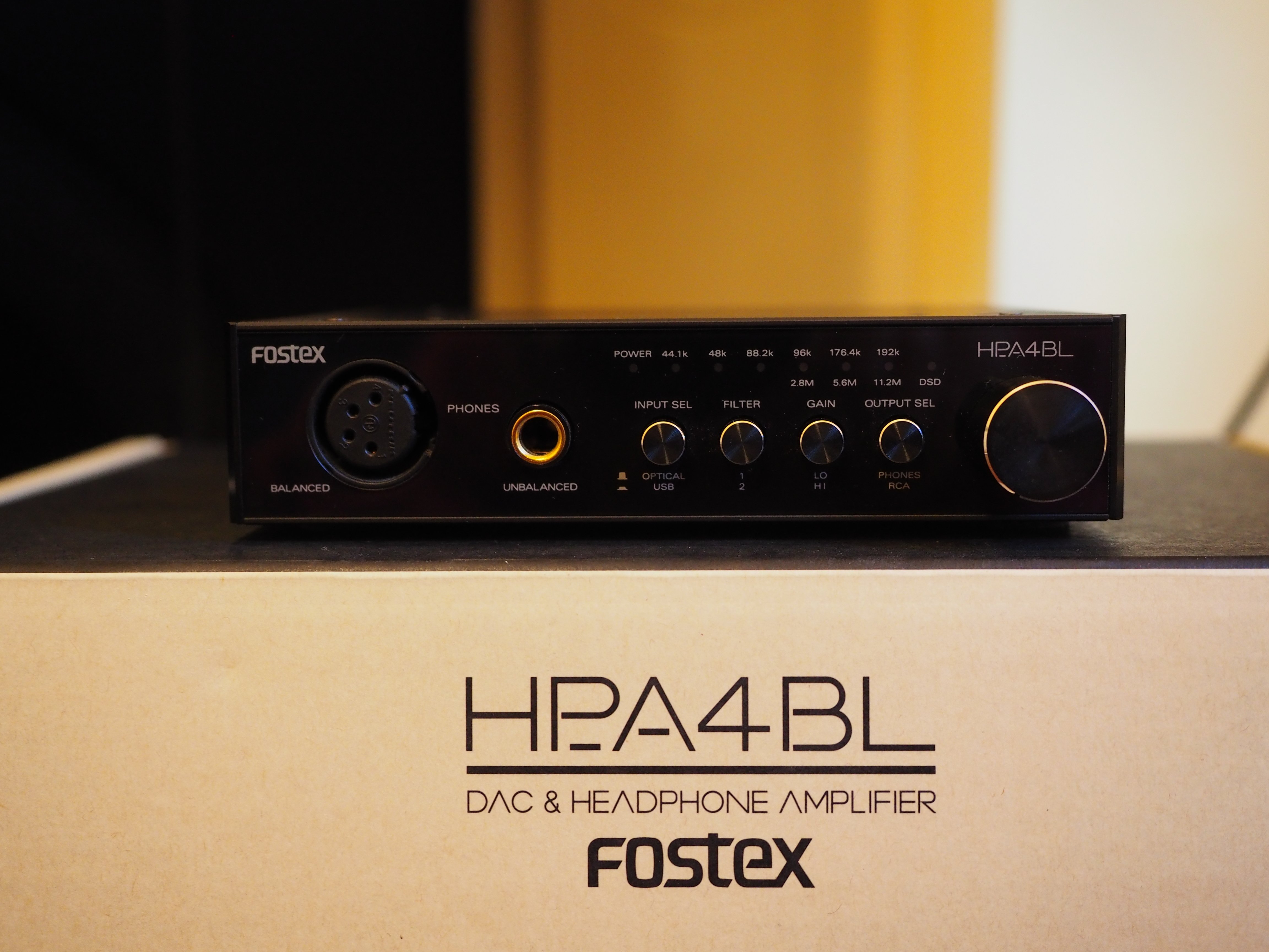 SOLD: FS: Fostex HP-A4BL Balanced 24-bit DAC and Headphone Amplifier - Stereo, Home Cinema ...