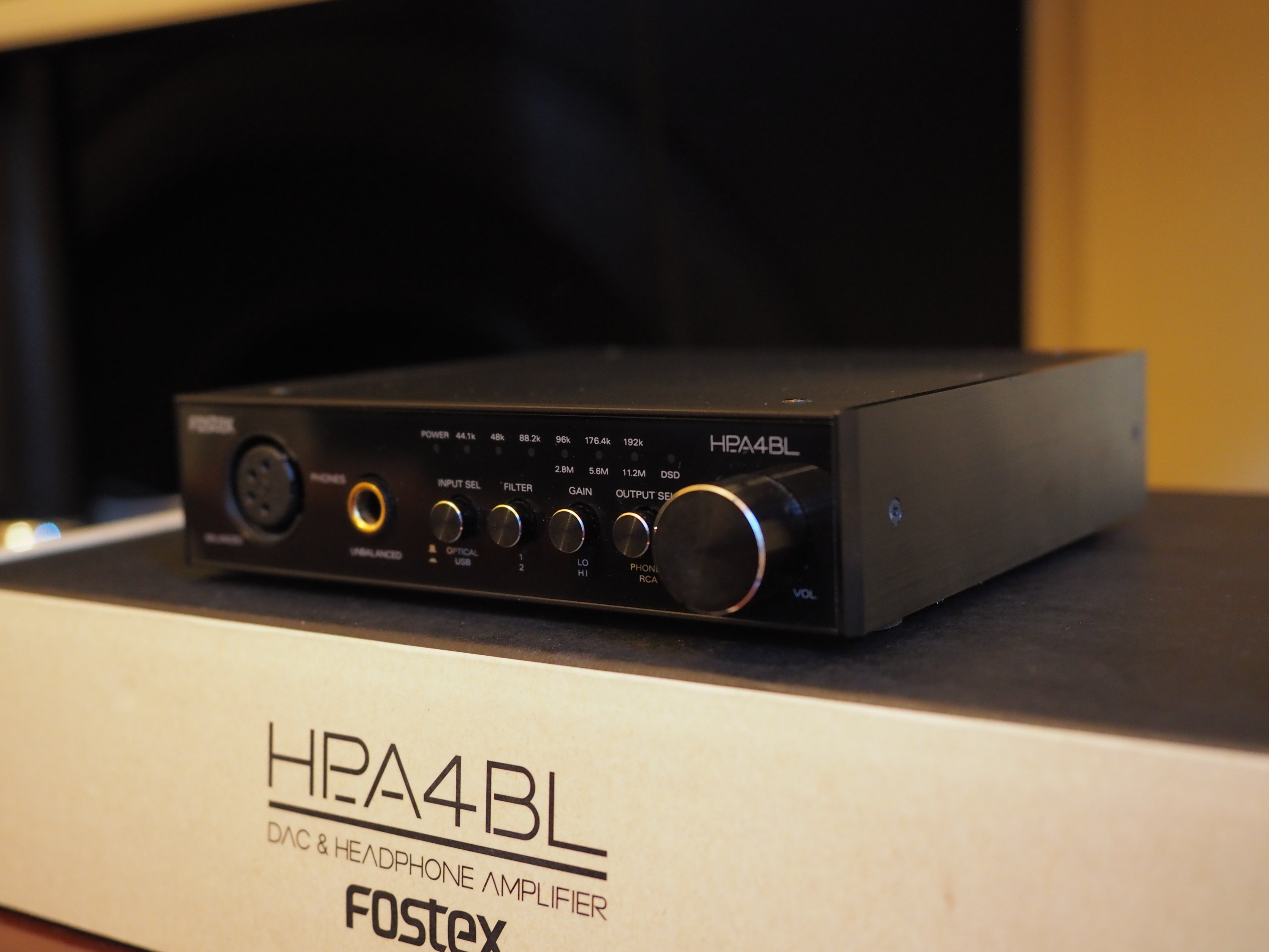 SOLD: FS: Fostex HP-A4BL Balanced 24-bit DAC and Headphone Amplifier - Stereo, Home Cinema ...