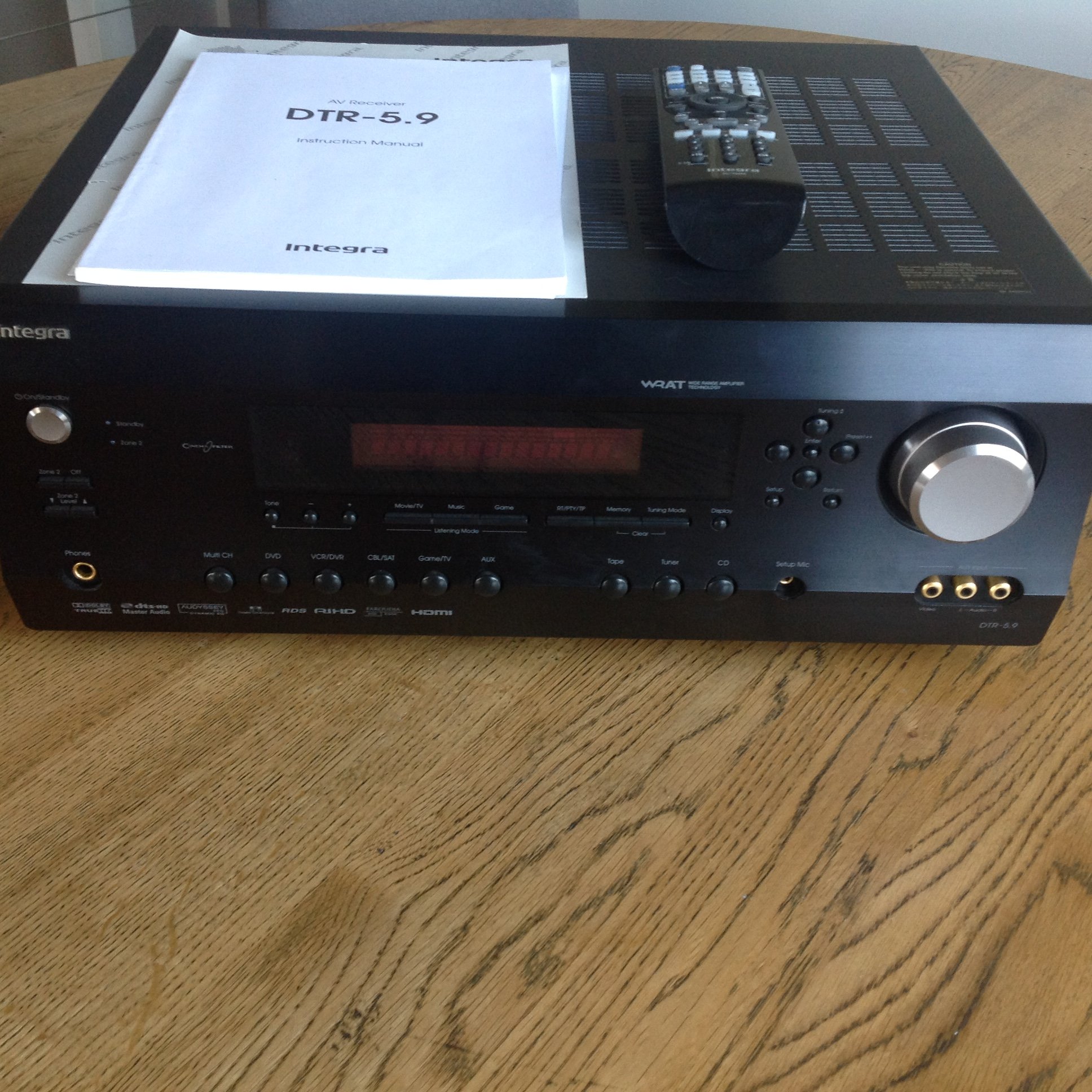 SOLD: FS: Integra DTR-5.9 AVR |﻿ Hi-Fi and Cinema Cables & Accessories