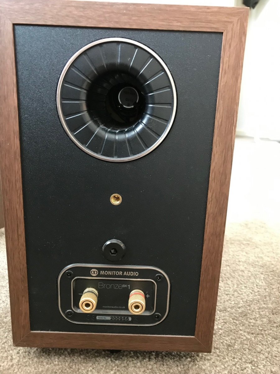 SOLD: Monitor Audio Bronze BX1 bookshelf speakers - Stereo, Home Cinema ...