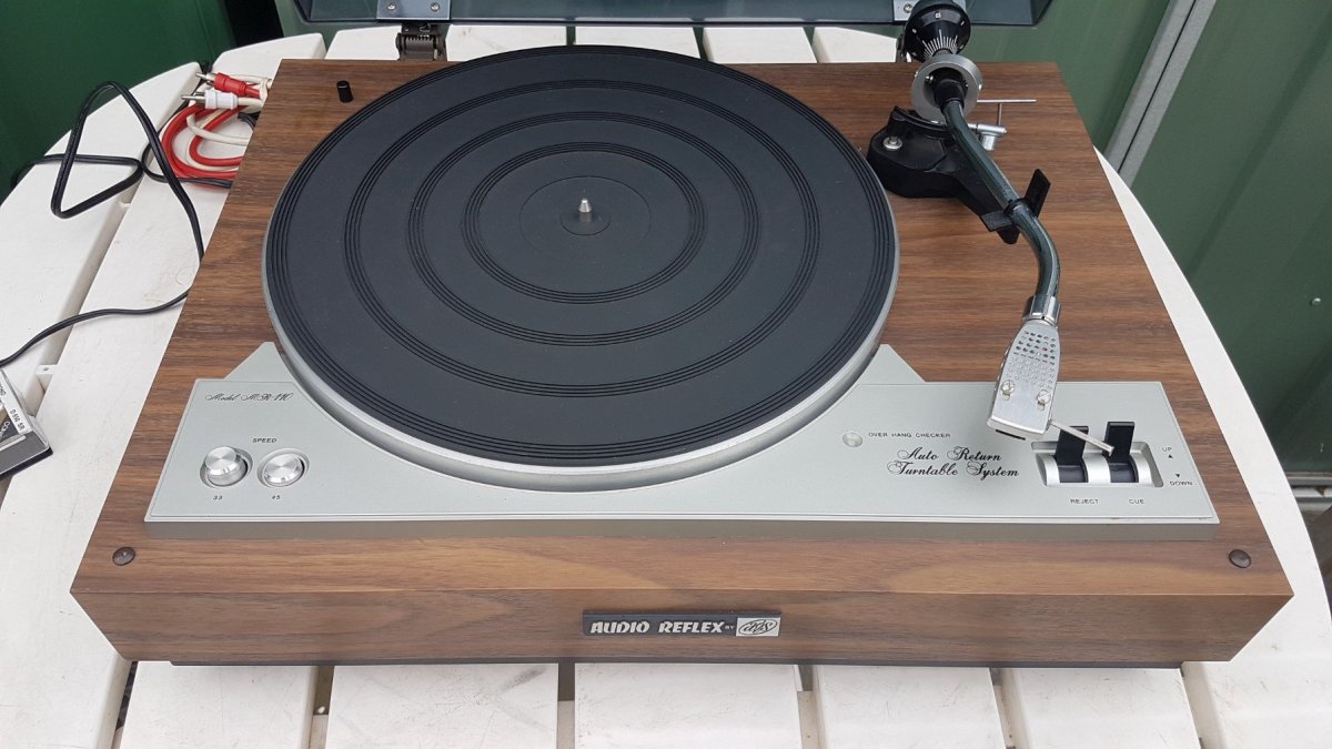 SOLD: vintage Audio Reflex MR-110 Turntable made in Japan - Stereo ...