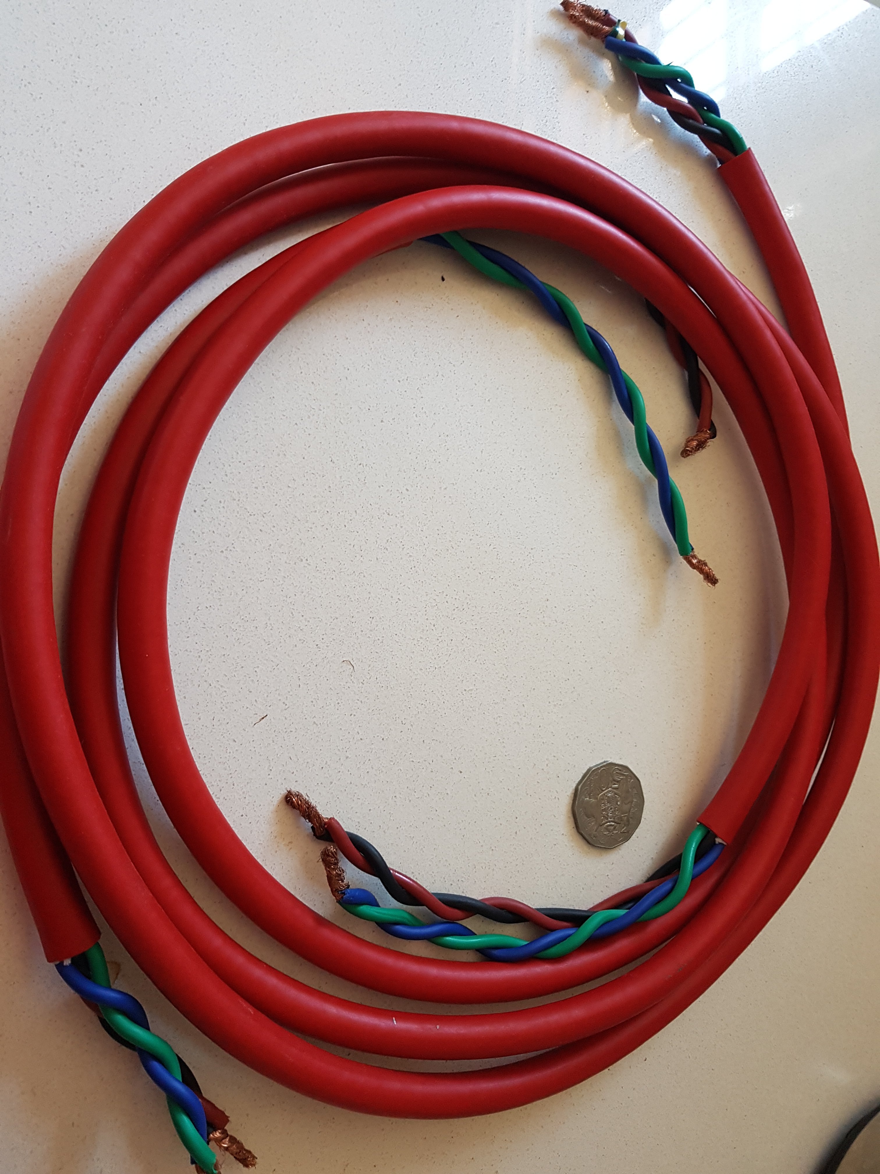 Telos speaker cable(1.9m) 390$ - Stereo, Home Cinema, Headphones ...