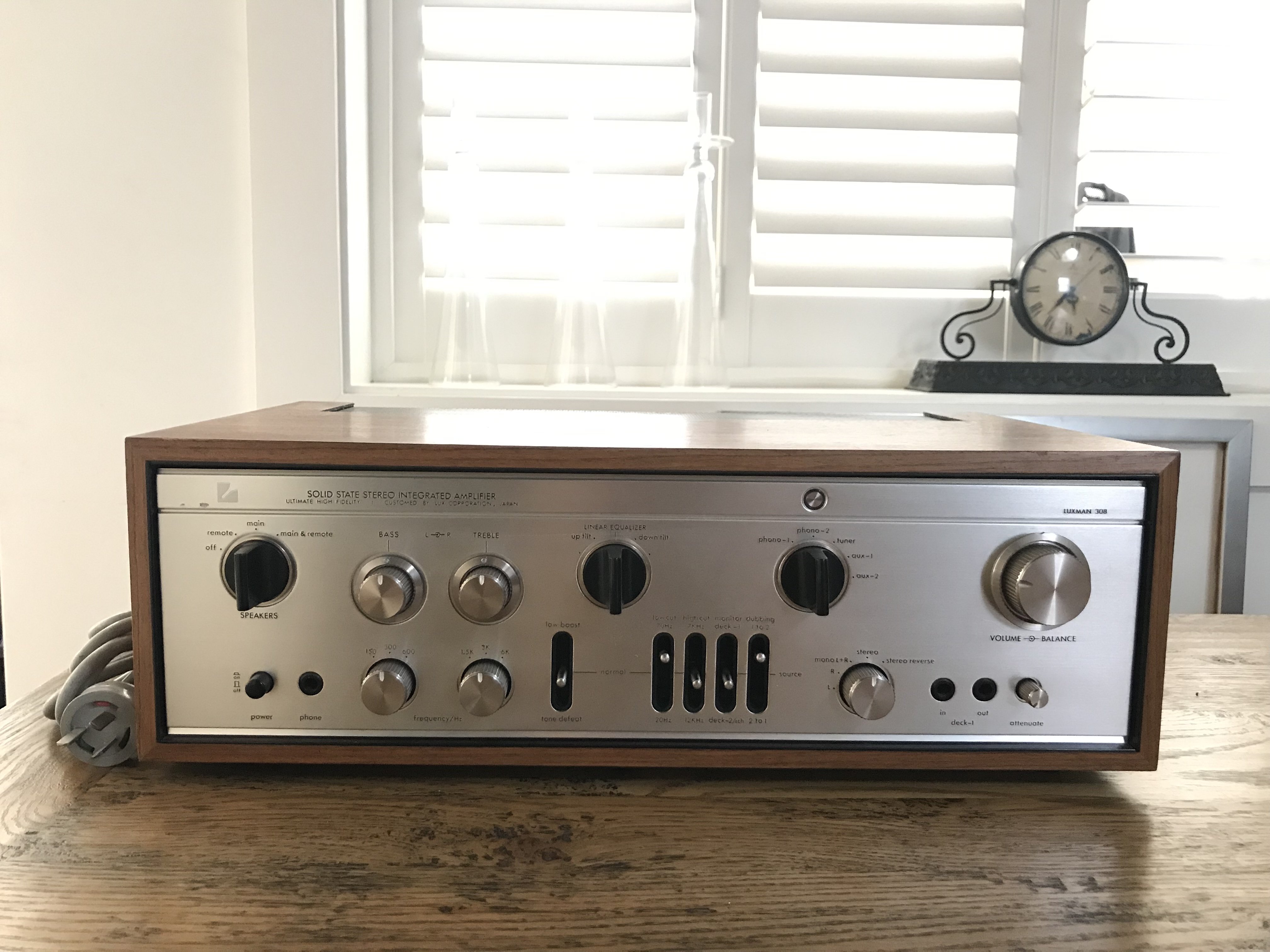 SOLD: FS: Luxman L-308 integrated amplifier - Stereo, Home Cinema ...