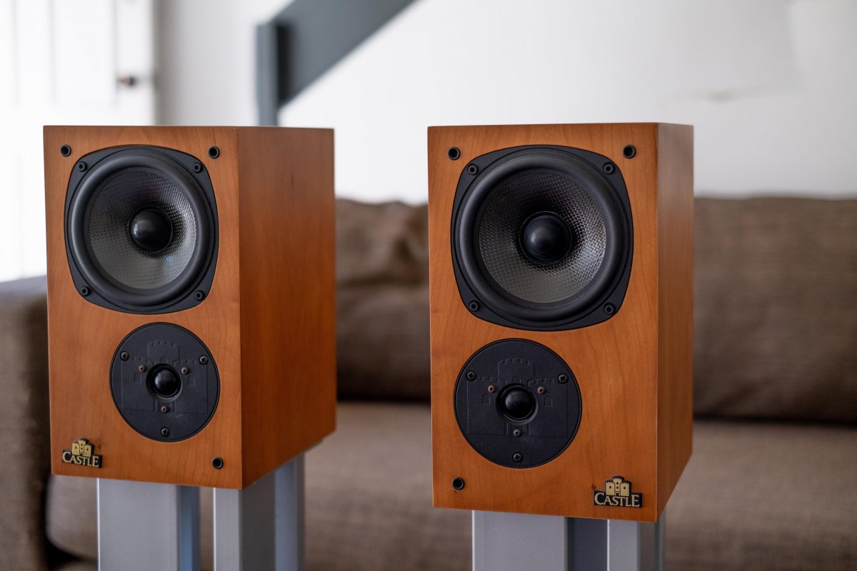 FS: Castle Acoustics - Richmond 3i Bookshelf speakers w/custom stands ...