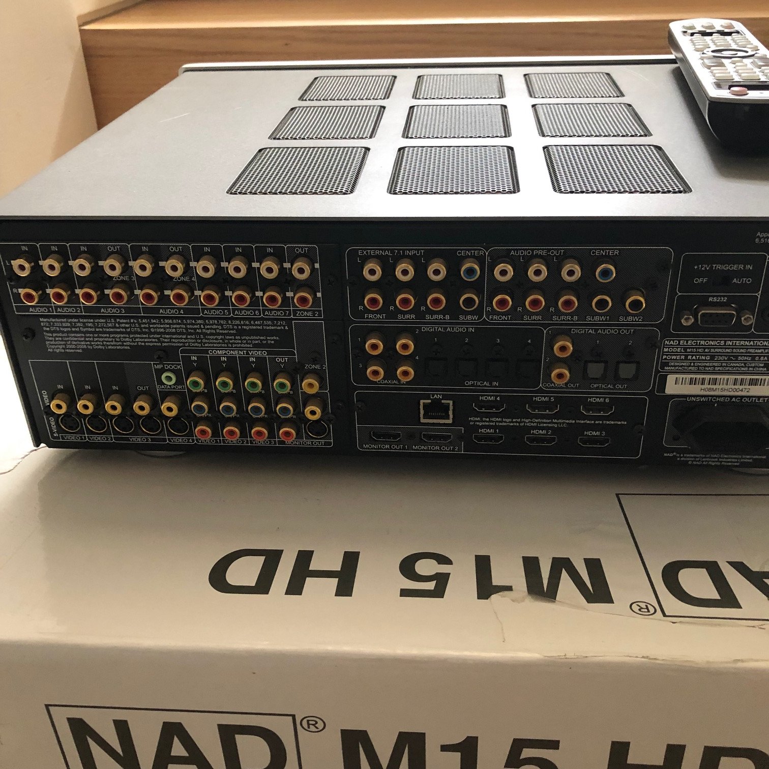 SOLD: FS: NAD M15HD Pre Processor |﻿ Hi-Fi and Cinema Cables & Accessories