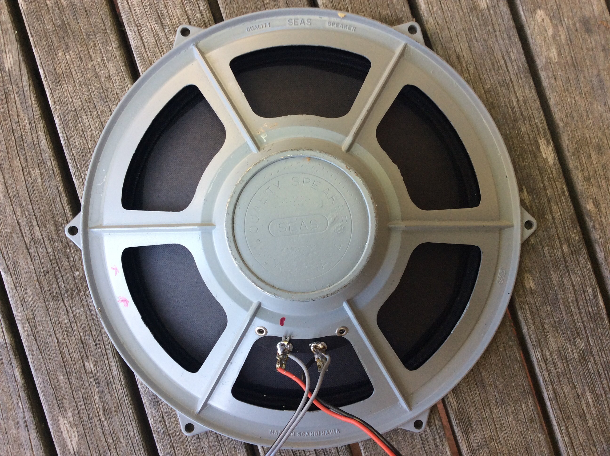 SOLD: FS: VINTAGE SEAS 10" FULL RANGE SPEAKER DRIVERS - Stereo, Home ...
