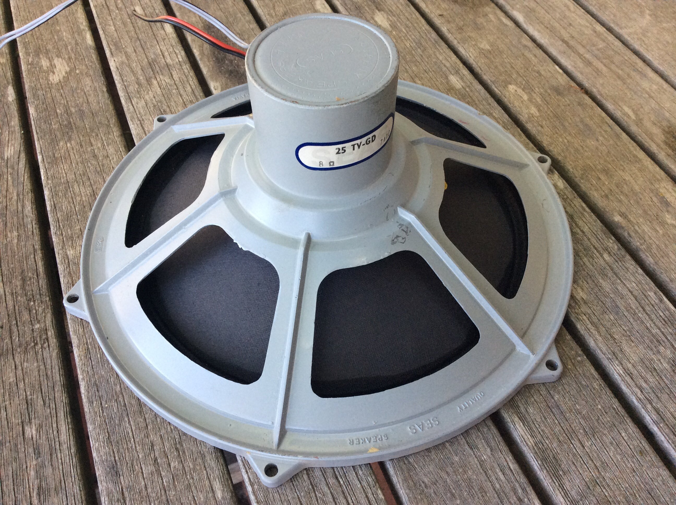 SOLD: FS: VINTAGE SEAS 10" FULL RANGE SPEAKER DRIVERS - Stereo, Home ...