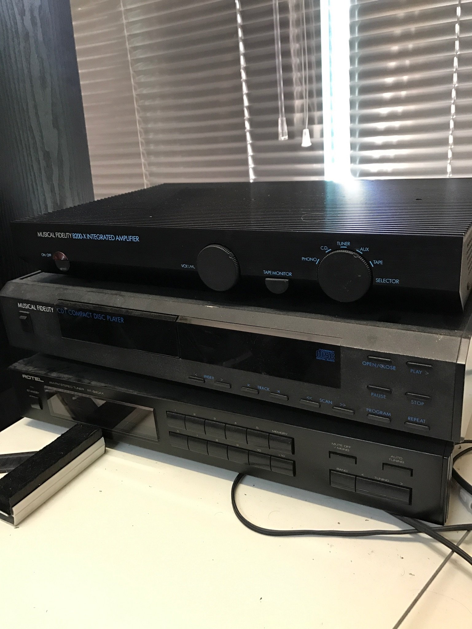 SOLD: Musical Fidelity B200-X integrated amp. - Stereo, Home Cinema ...