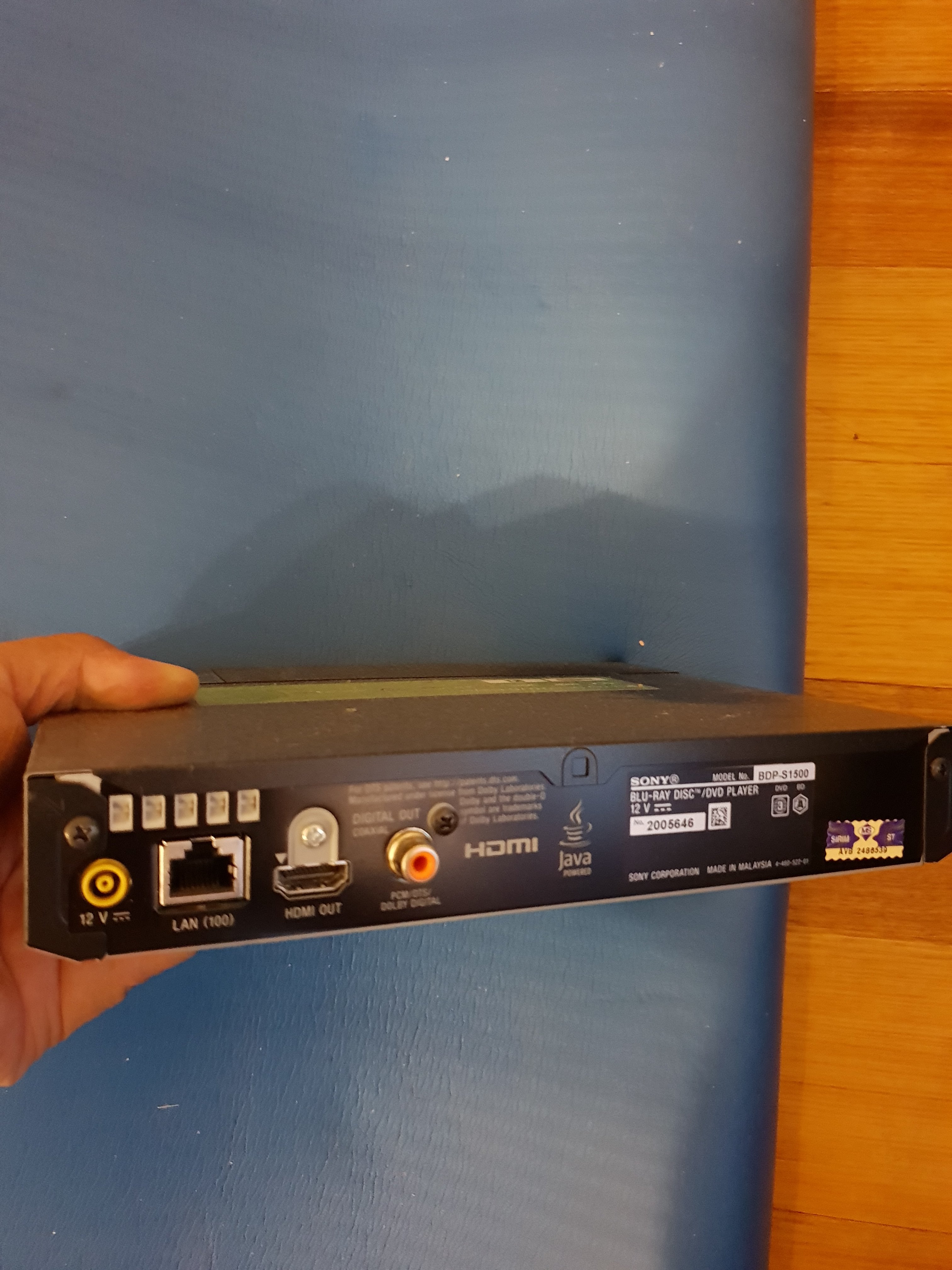 Sony BDP S1500 |﻿ Pay it Forward