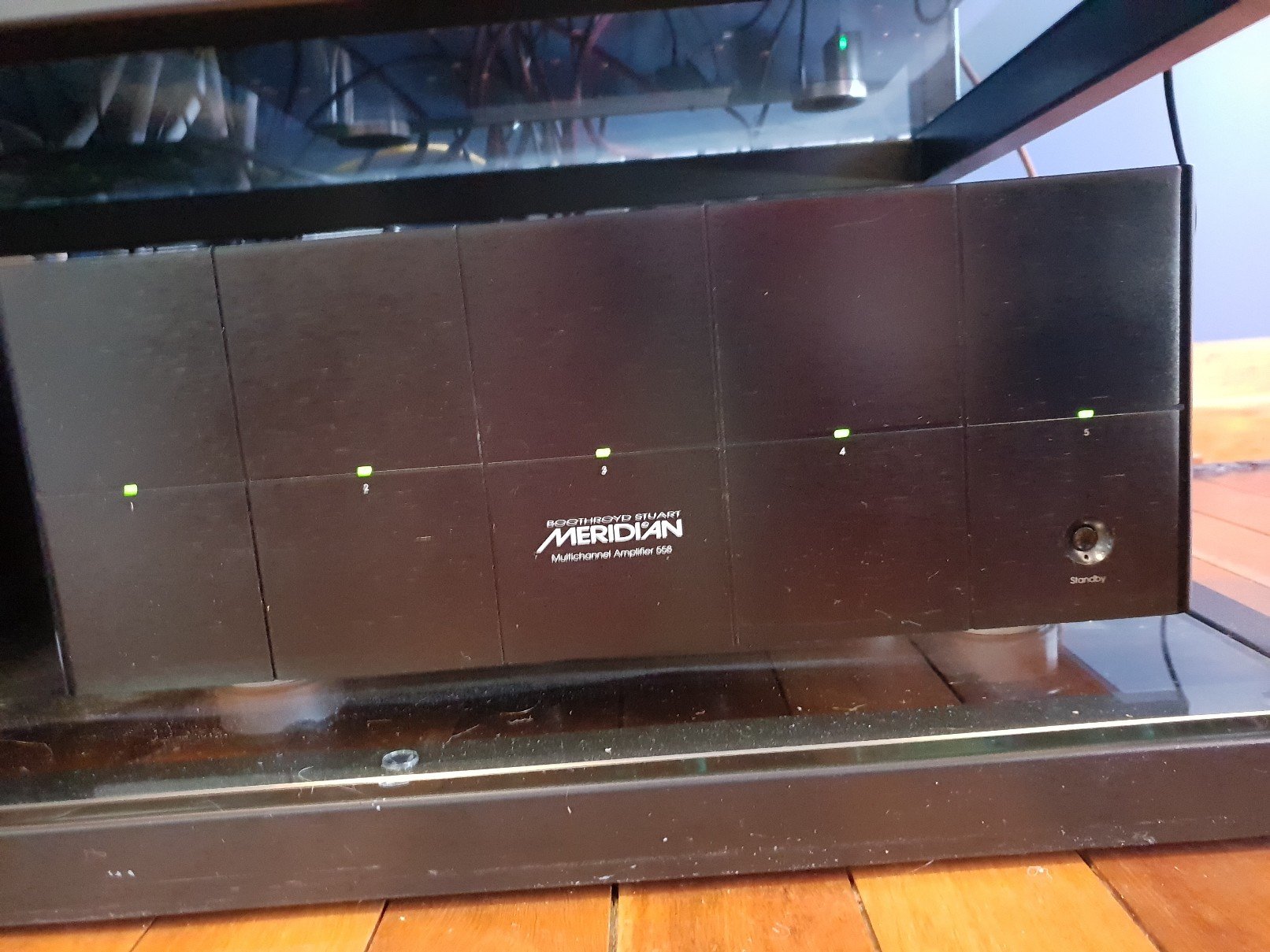 558 Meridian x 5 multi channel power amplifier - Stereo, Home Cinema ...