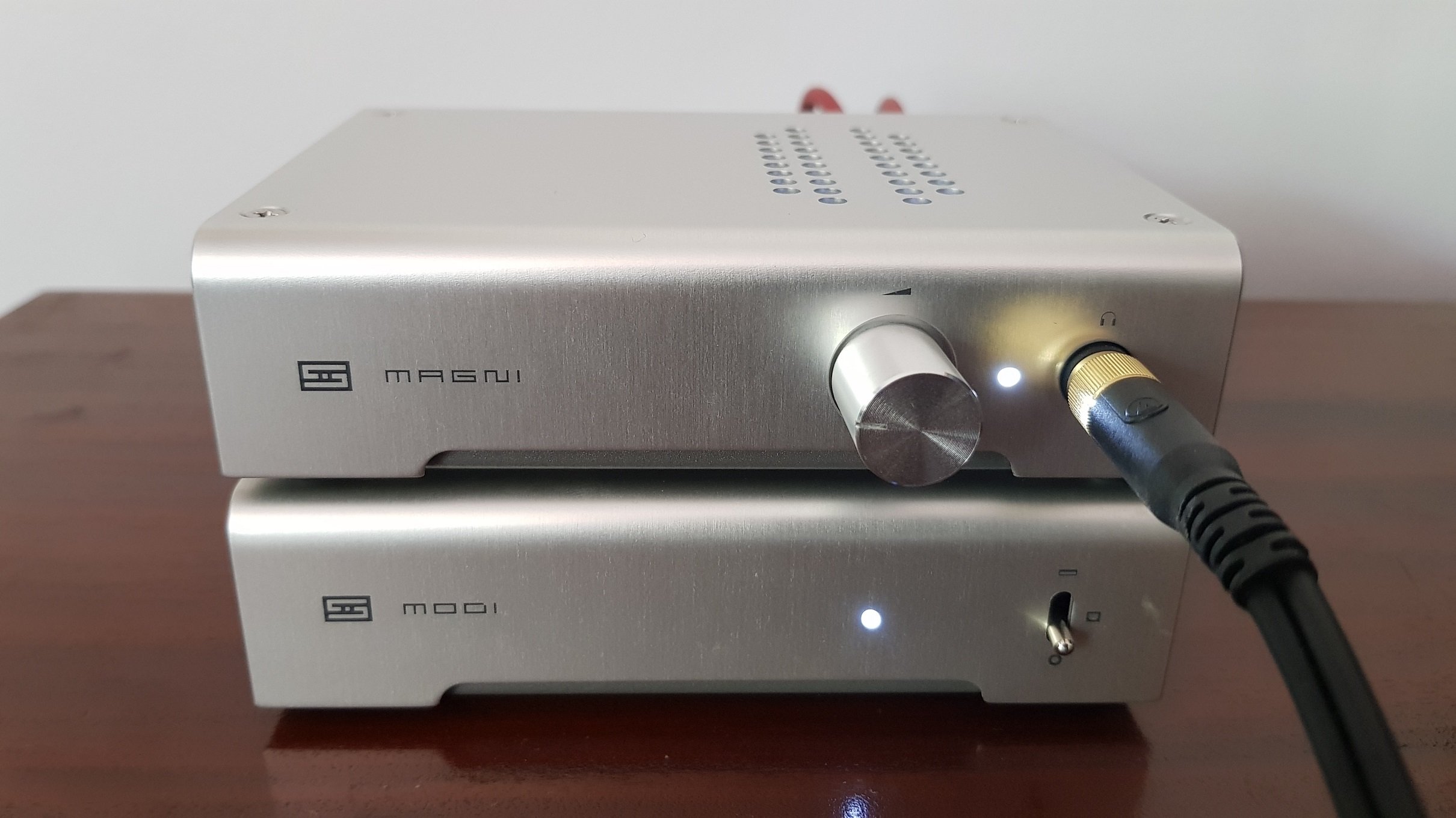 SOLD: FS: Schiit Magni 3 / Modi 3 Stack with PYST Cables - Stereo, Home ...