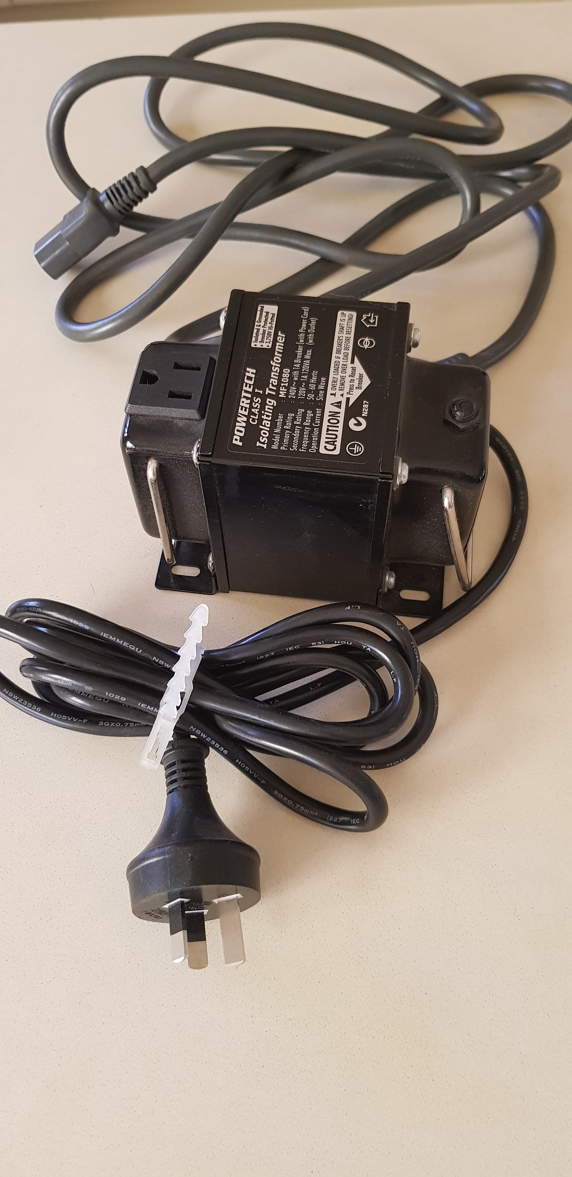 FS: Powertech 120W 240V - 120V Isolated Stepdown Transformer AND ...