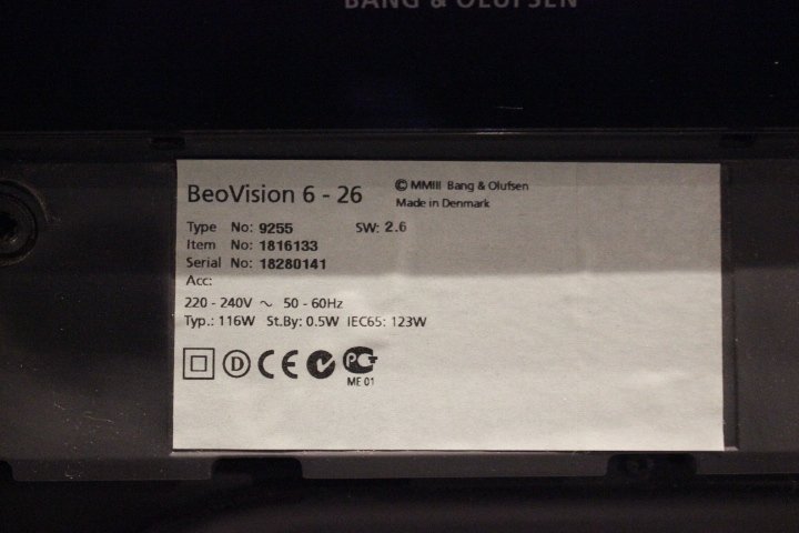 BANG & OLUFSEN BEOVISION 6-26 TV - Pay it Forward | Giveaways - StereoNET