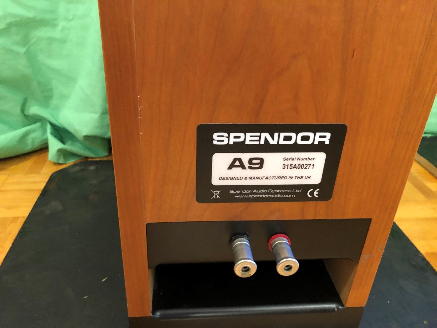 SOLD: FS: SPENDOR A9 SPEAKERS (CHERRY) - Stereo, Home Cinema ...
