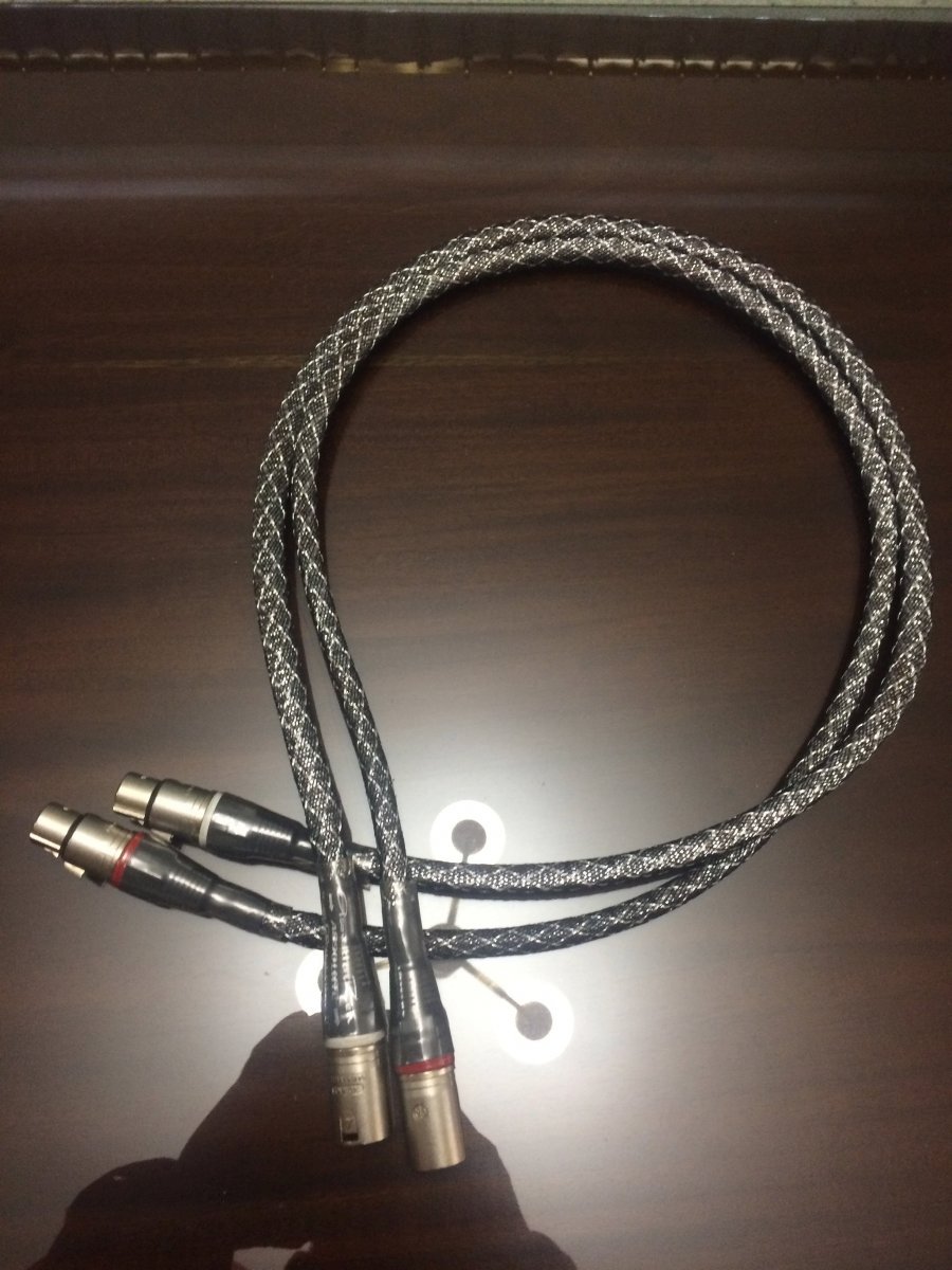 SOLD: Acoustic Zen - Absolute Zero Crystal Silver XLR Interconnects ...