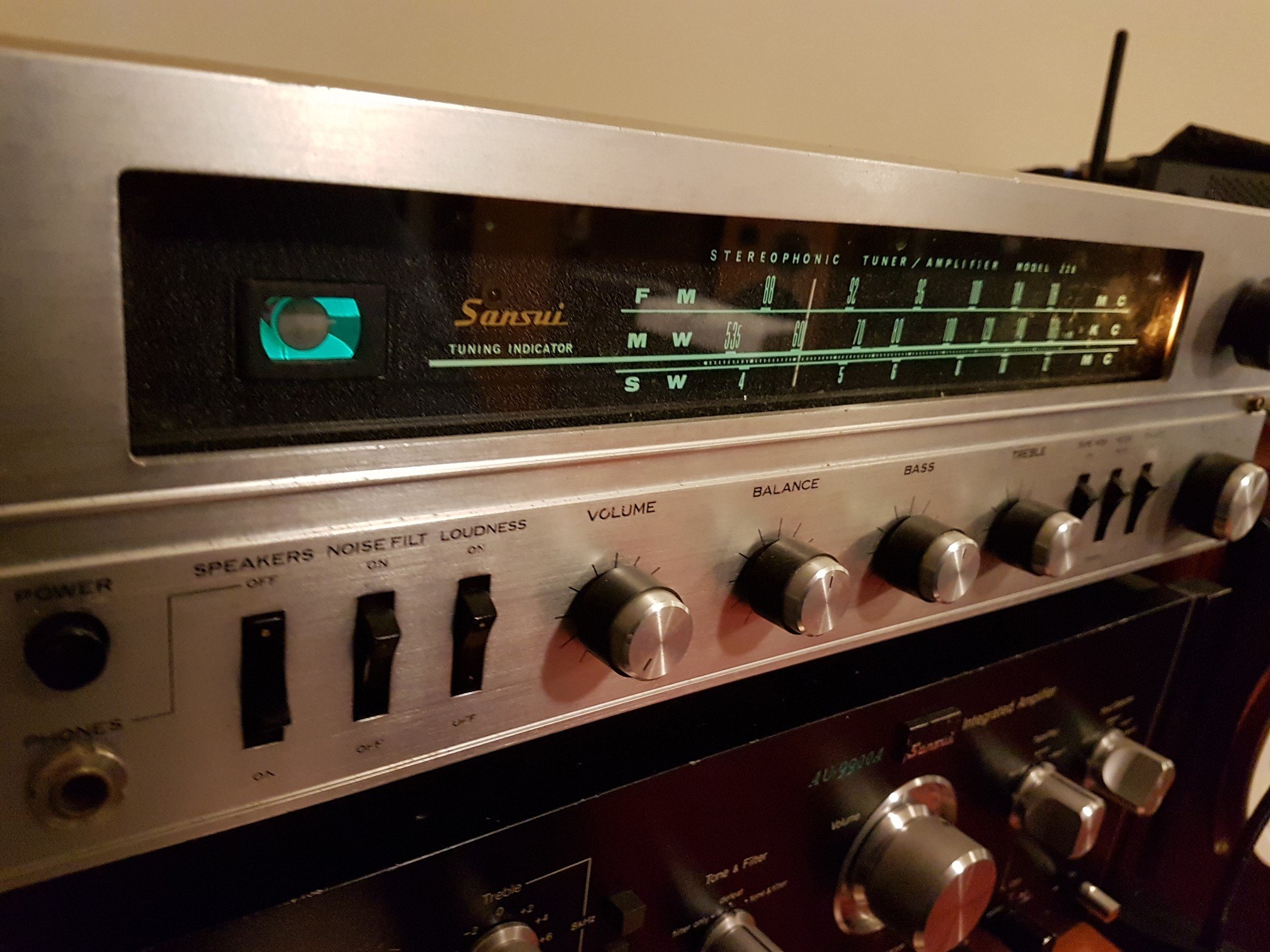 FS: (Mel) SANSUI 220 tube receiver - Stereo, Home Cinema, Headphones ...
