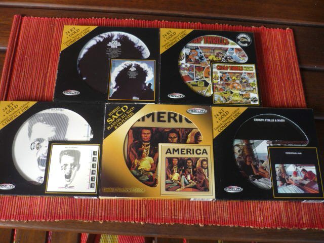 SOLD: FS: AUDIO FIDELITY COLLECTION; Gold CD/SACD |﻿ Vinyl, CD, and Blu-ray