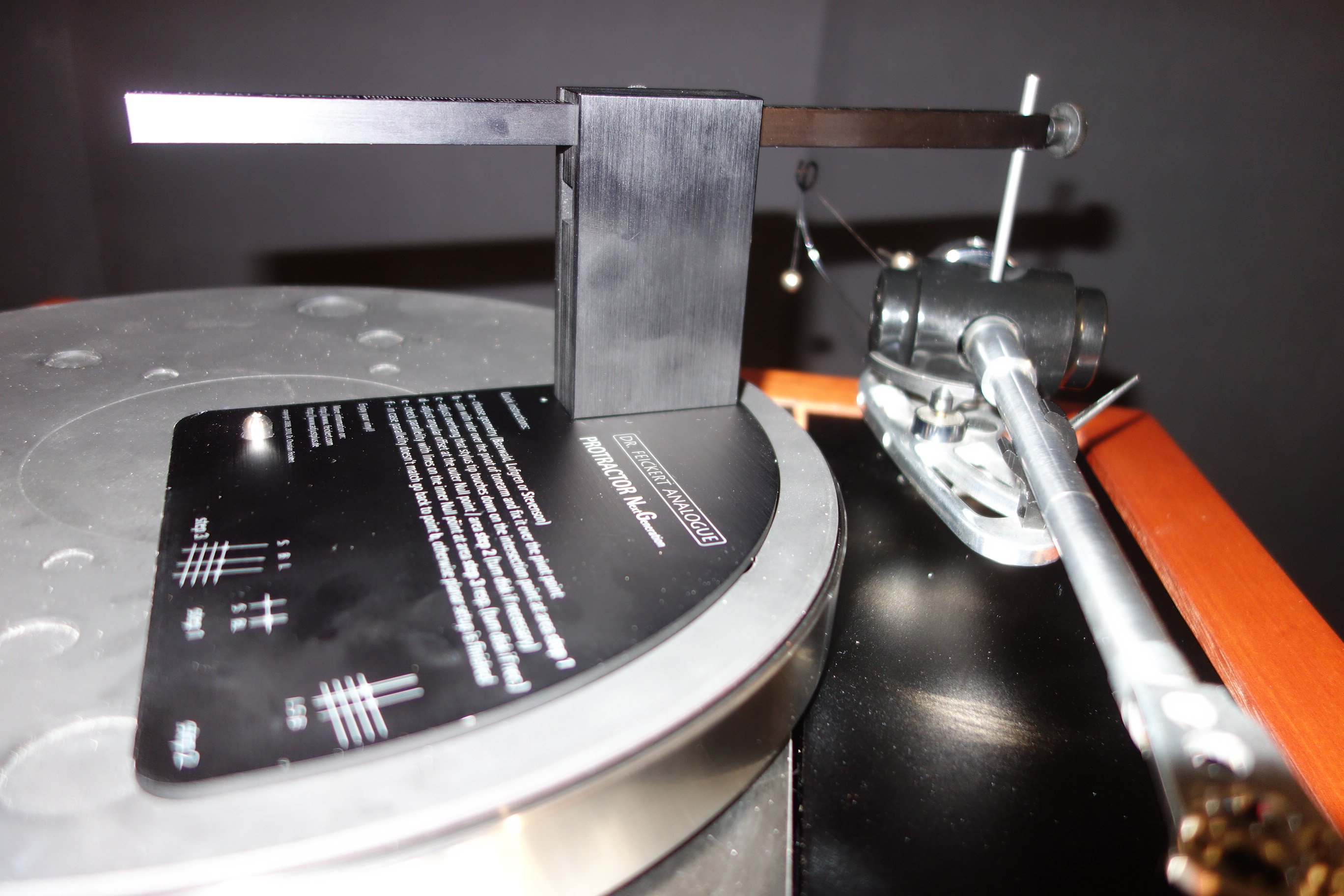 SOLD: FS: DR FEICKERT Alignment Protractor NG |﻿ Stereo, Home Cinema ...