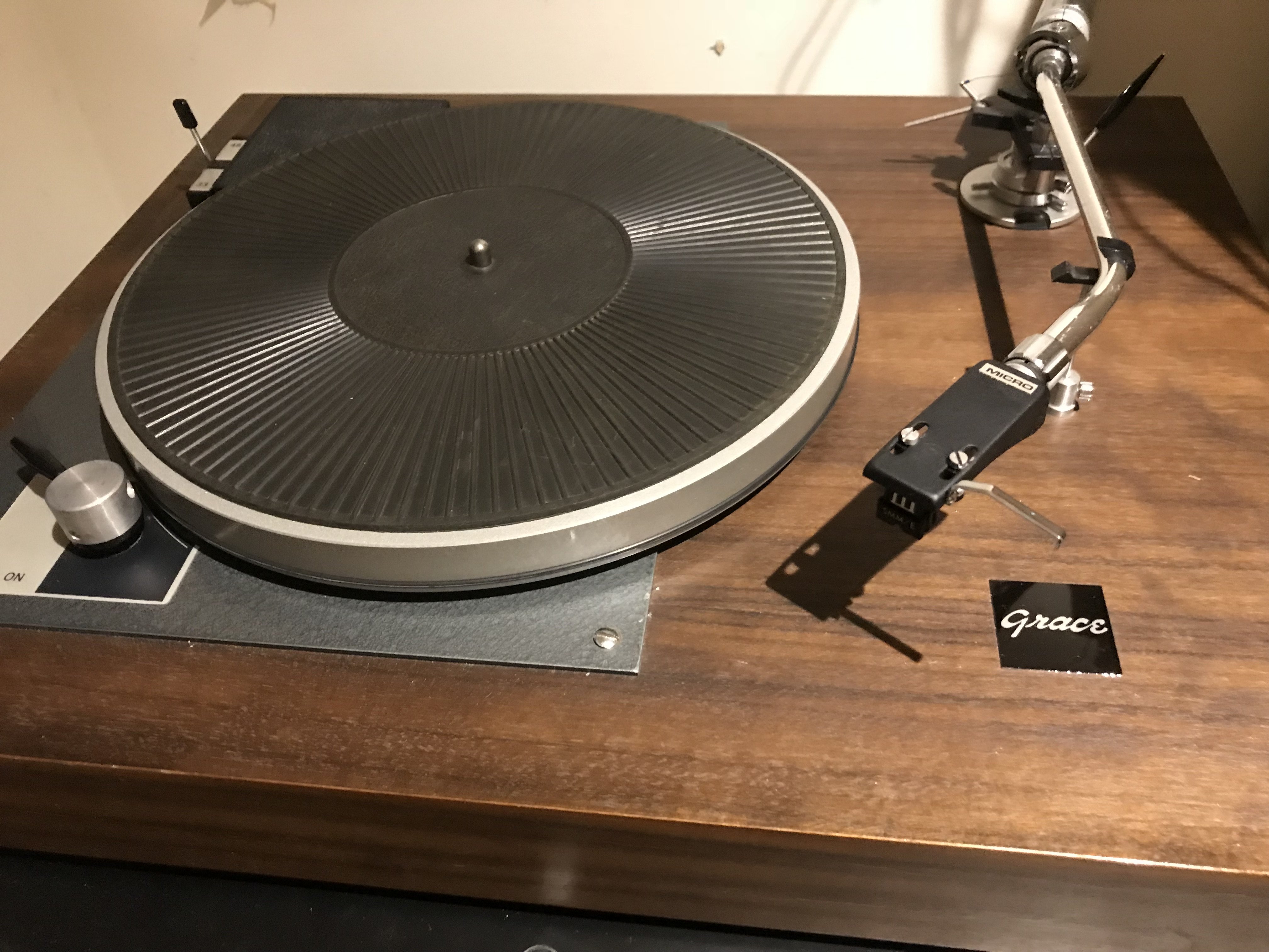 FS: Grace Turntable with Grace 840 Tonearm - Stereo, Home Cinema ...