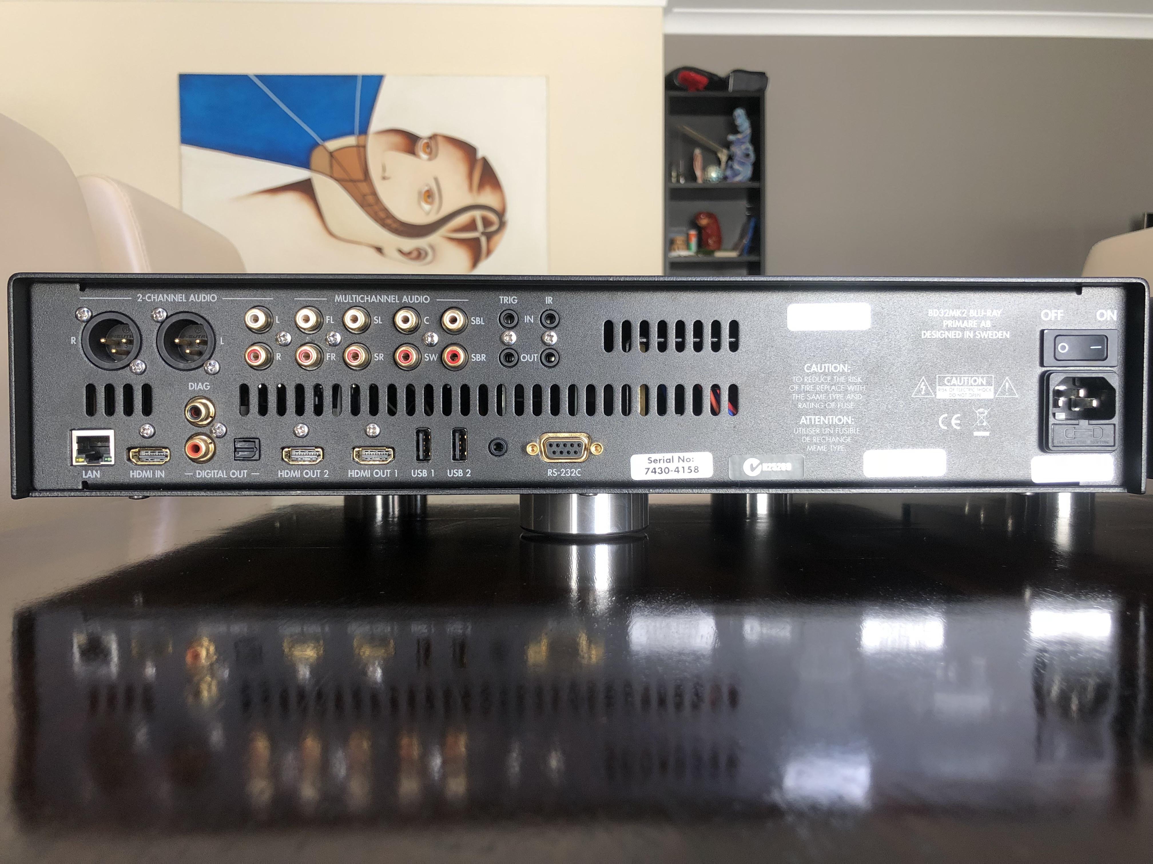 SOLD: FS: Primare BD32 and BD32MK2 CD/Bluray Players - Stereo, Home ...