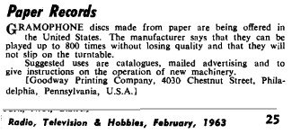 Paper Records - Turntables, Record Players & Vinyl - StereoNET