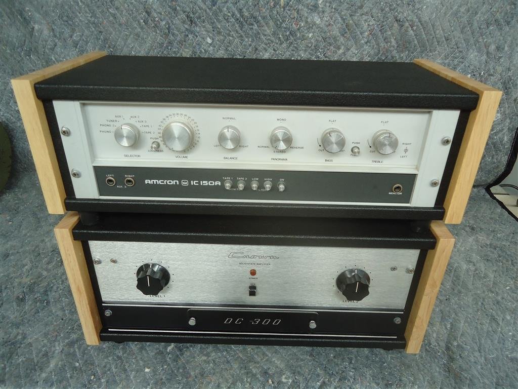FS: Vintage Crown DC-300 Power Amplifier & Amcron (Crown) IC 150A ...