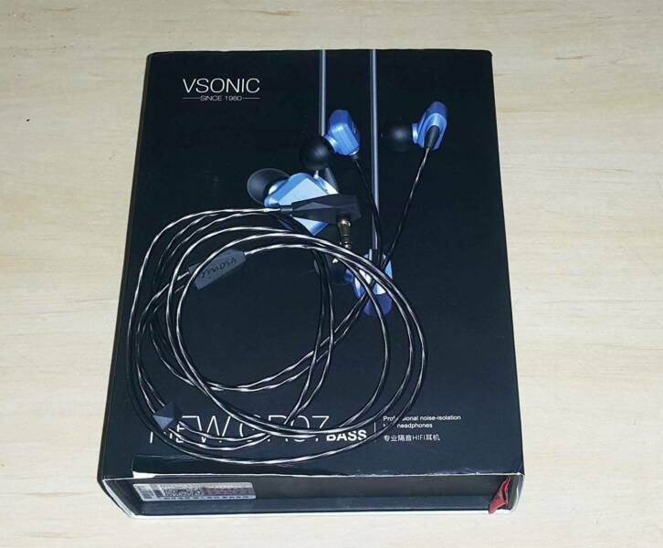 Vsonic GR07 Bass Edition Headphones / Earphones / IEMs |﻿ Stereo, Home ...