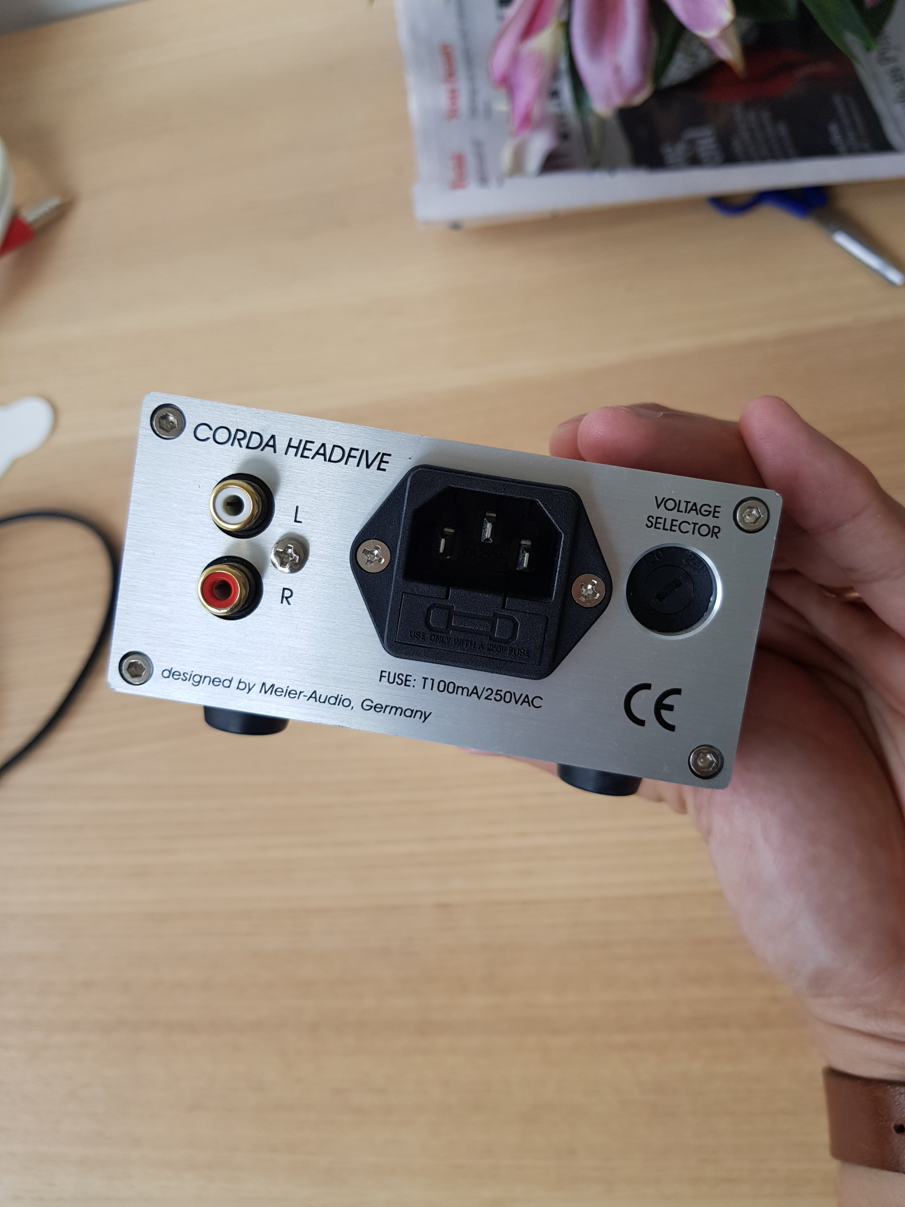 SOLD: FS: Meier Audio Corda HeadFive headphone amplifier - Stereo, Home ...