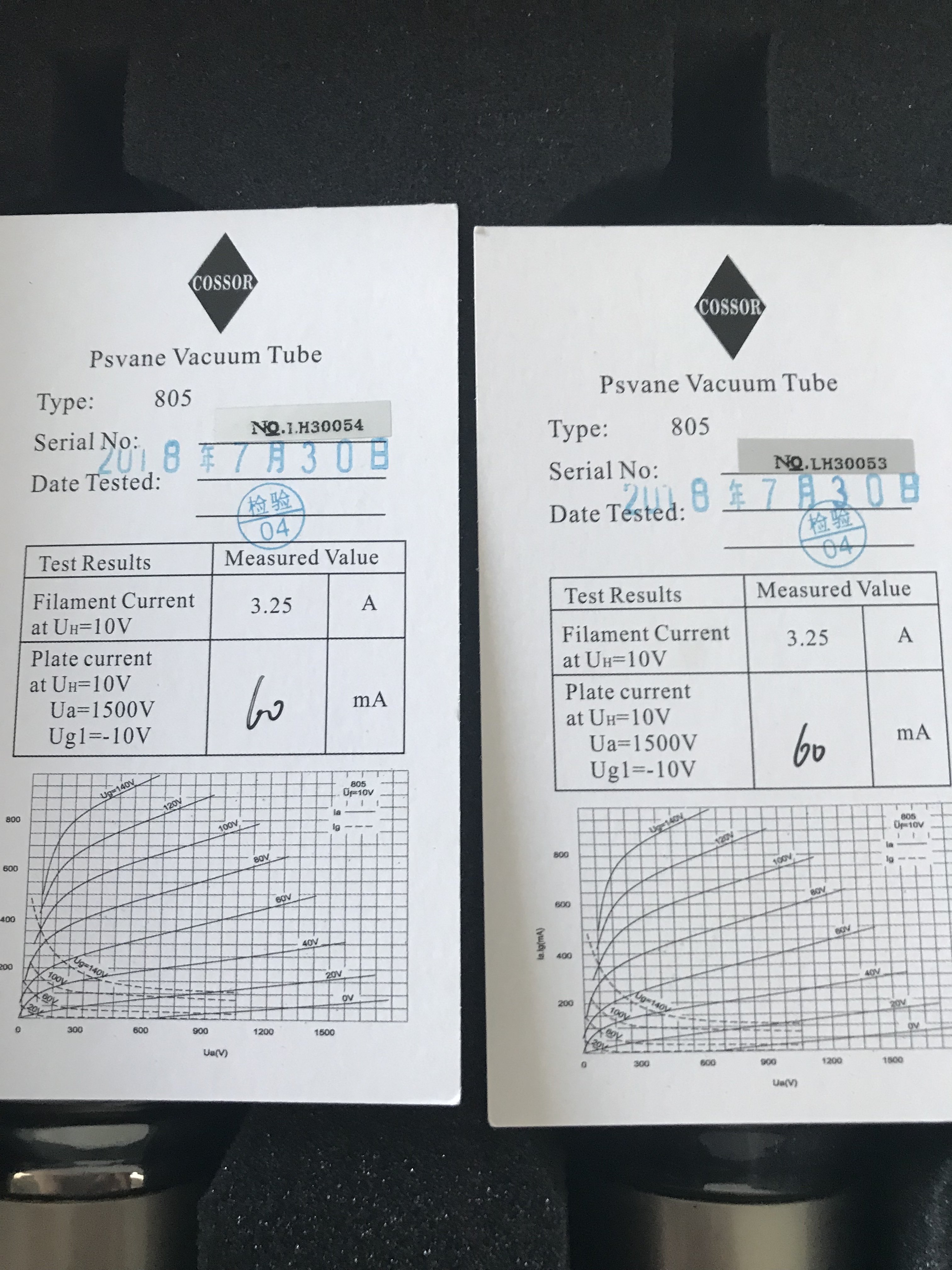 FS: 805 Psvane Cossor - Matched Pair |﻿ Stereo, Home Cinema, Headphones ...