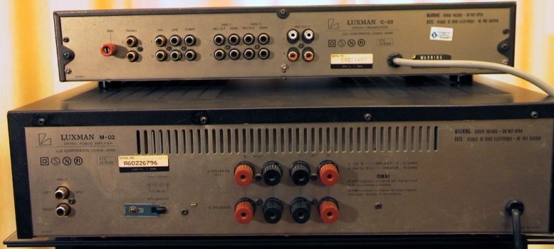 FS: VINTAGE LUXMAN M02 Power Amp & C02 Preamp |﻿ Stereo, Home Cinema, Headphones Components