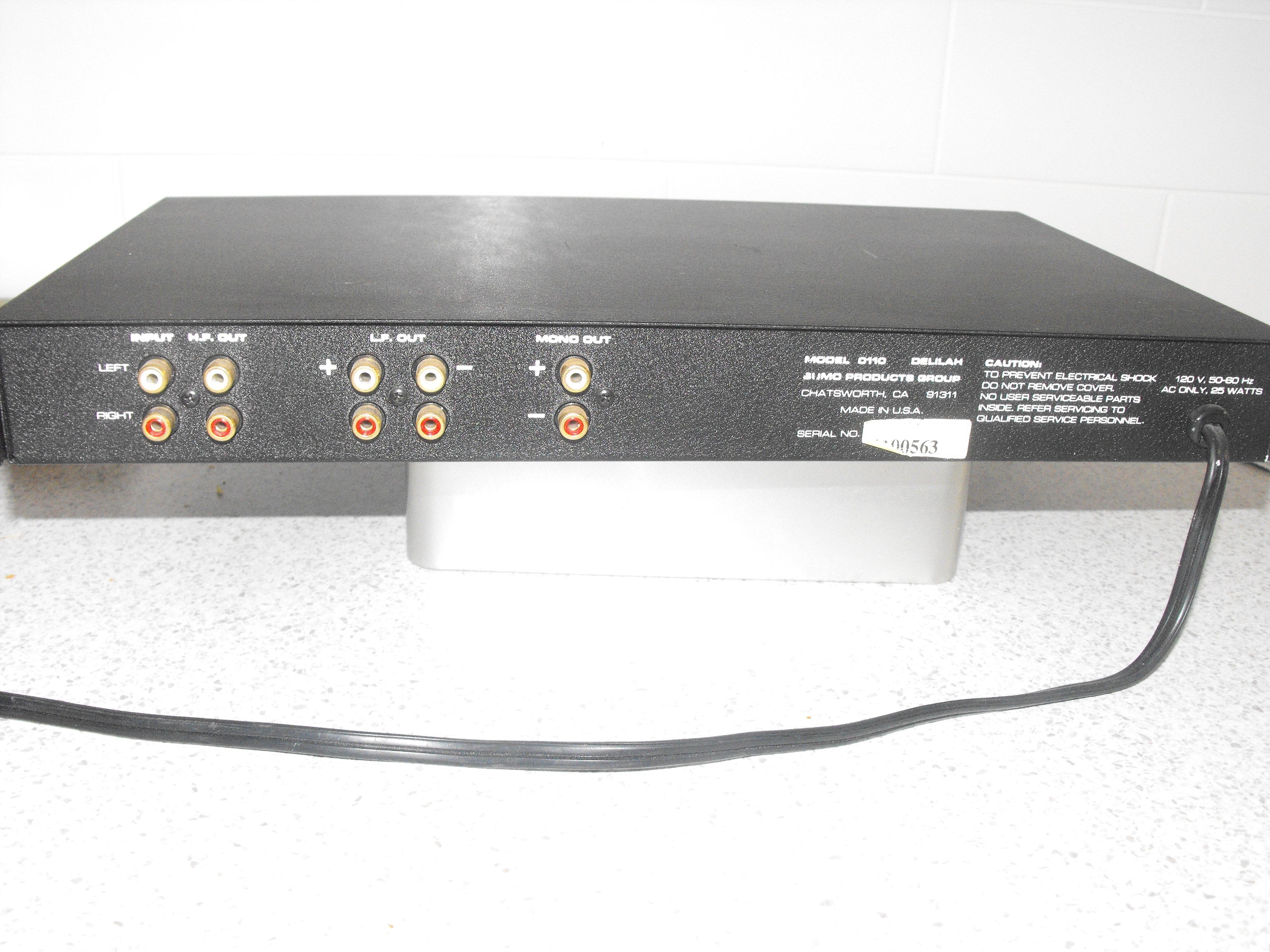 SOLD: [QLD] FS: Sumo Delilah 2-Way Active Crossover, suits Subwoofers ...