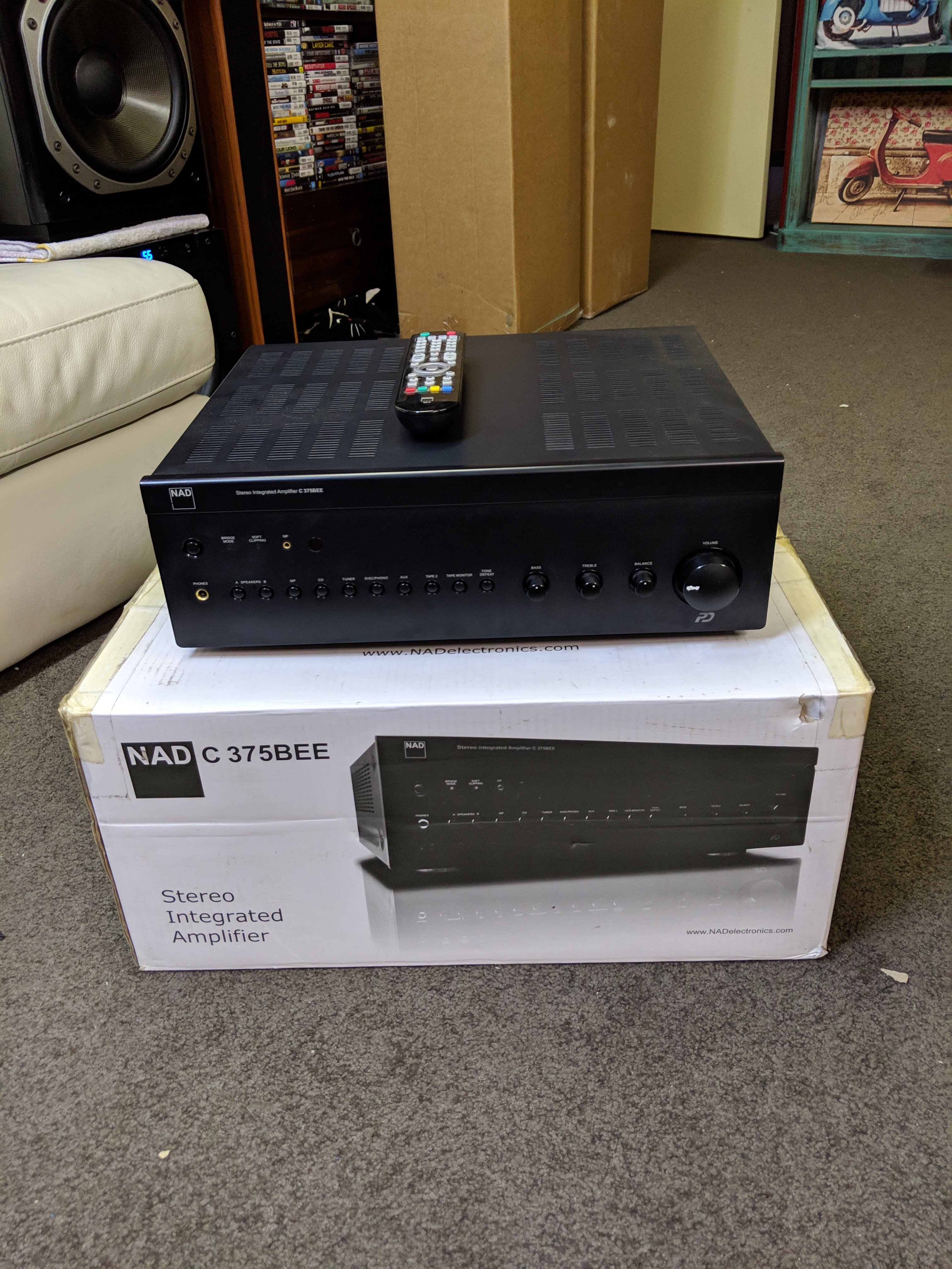 FS: Nad 375 BEE integrated Amplifier |﻿ Stereo, Home Cinema, Headphones ...