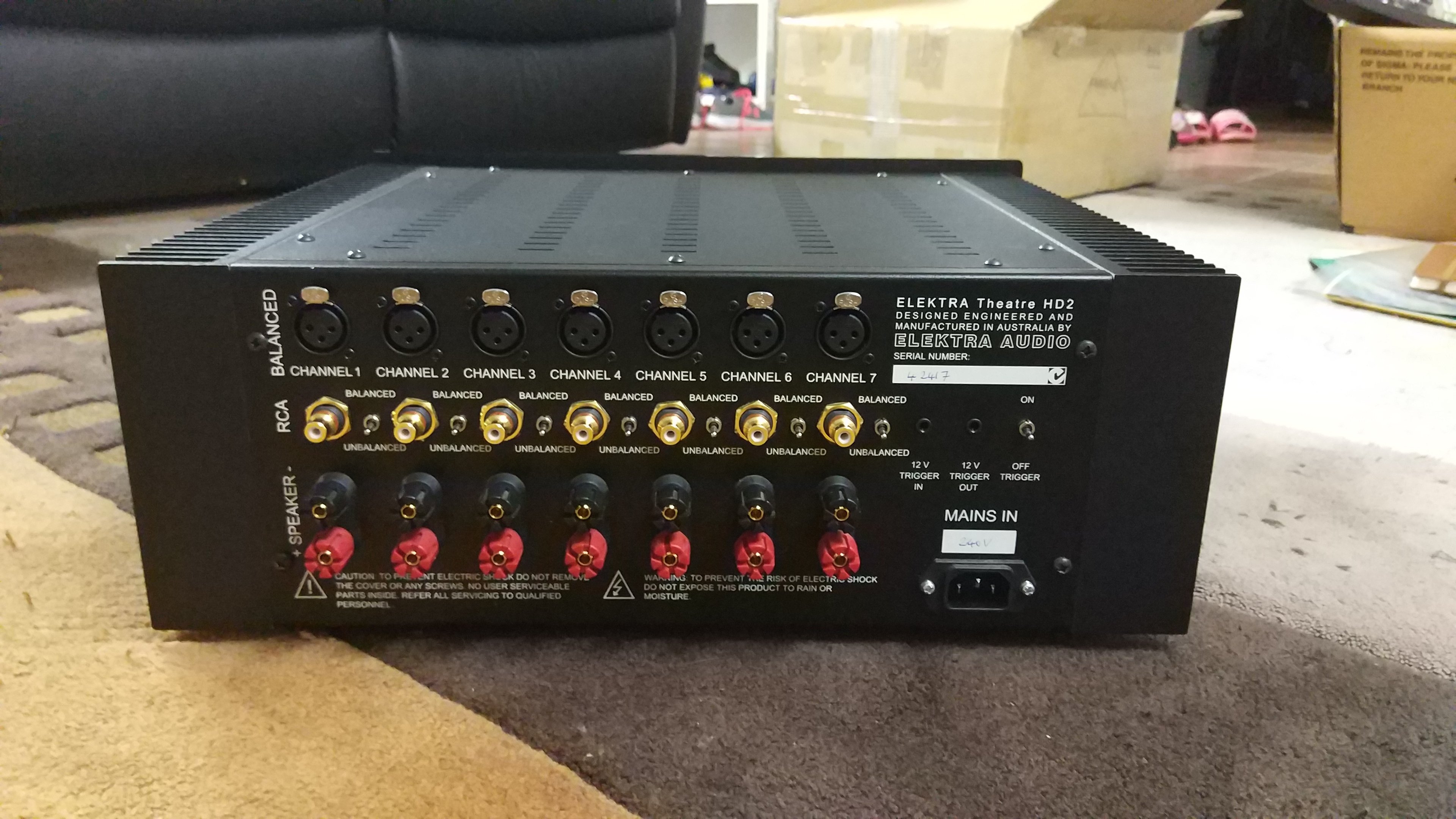 SOLD: FS: * On Hold * Elektra Theatre HD2 7 - Hi-Fi and Cinema Cables ...
