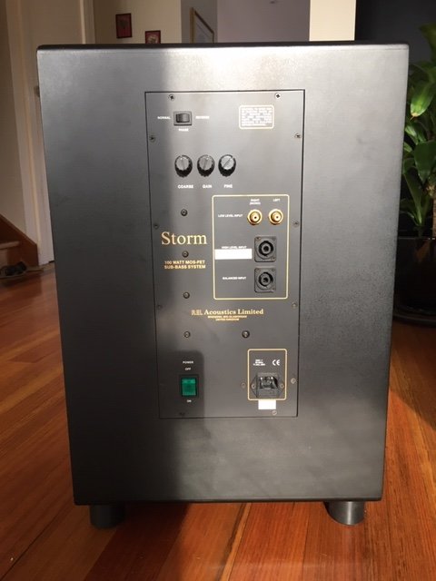 SOLD: FS: REL Storm Subwoofer |﻿ Stereo, Home Cinema, Headphones Components