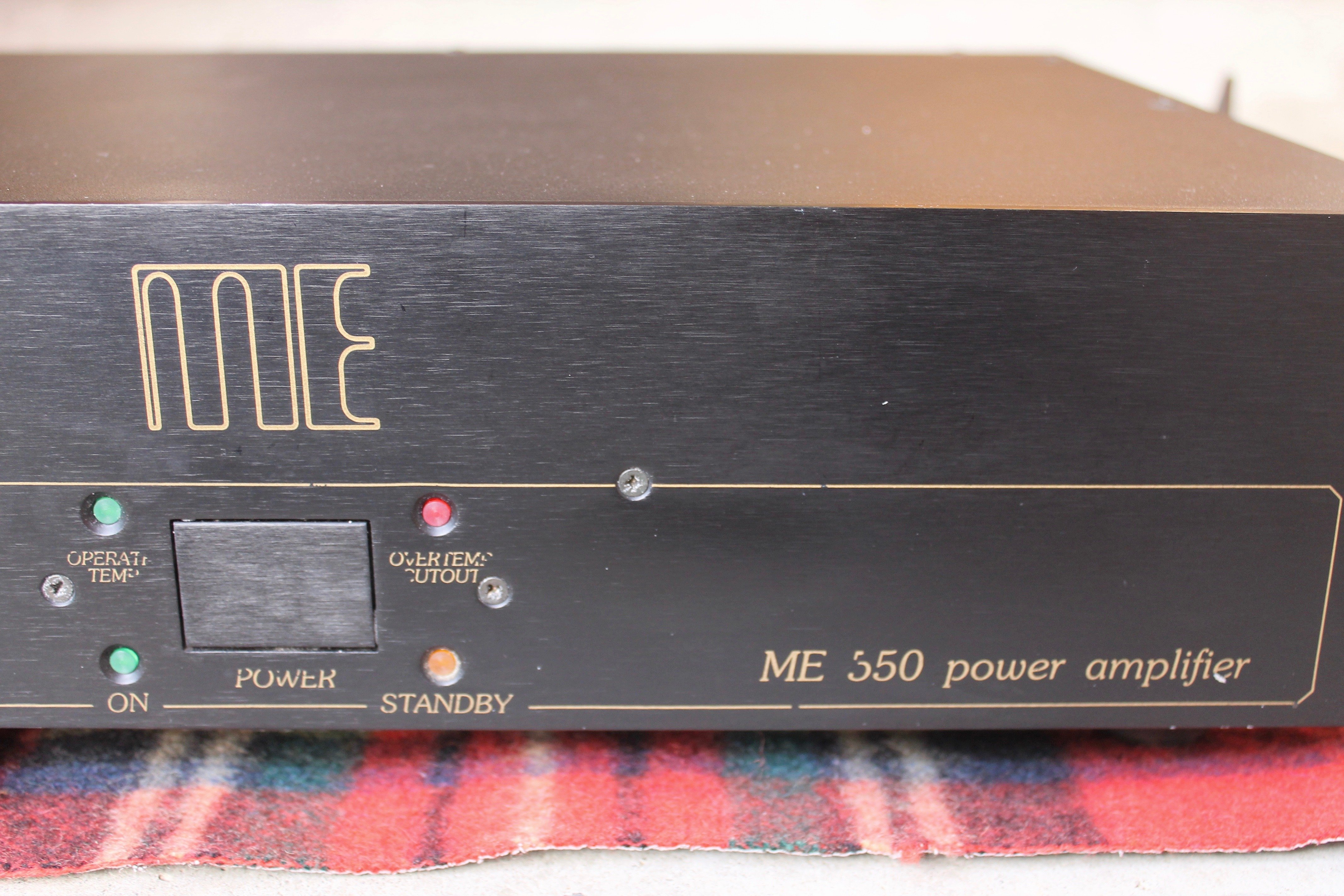 SOLD: ME550 Power Amplifier - Stereo, Home Cinema, Headphones ...