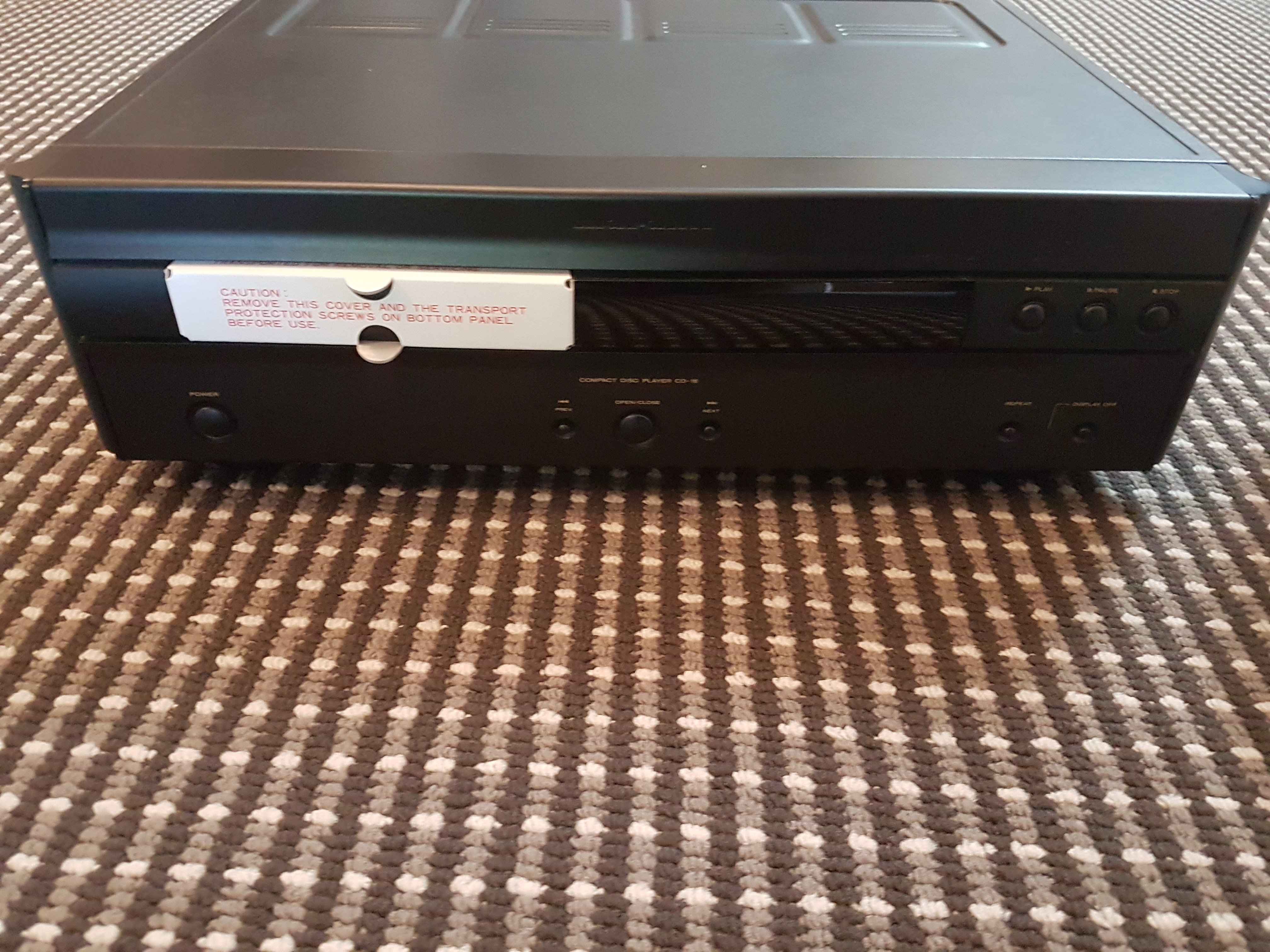 SOLD: FS: Marantz CD 16 Exclusive only 300 made worldwide - Stereo ...