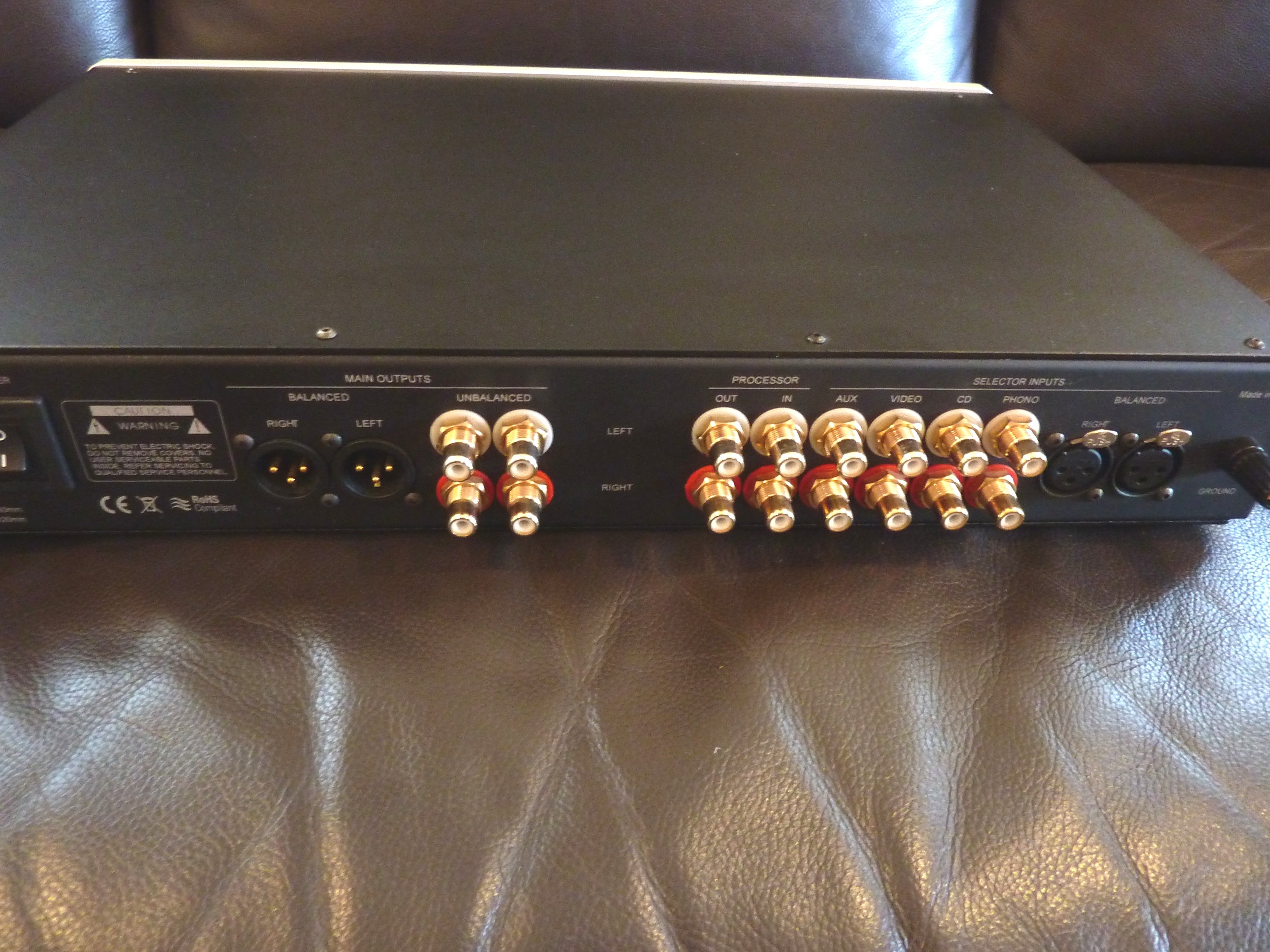 SOLD: Roger Sanders Preamplifier, Silver. |﻿ Stereo, Home Cinema ...
