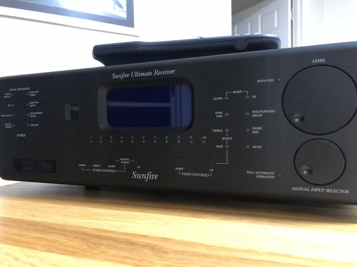 FS: Sunfire ultimate receiver - Stereo, Home Cinema, Headphones ...