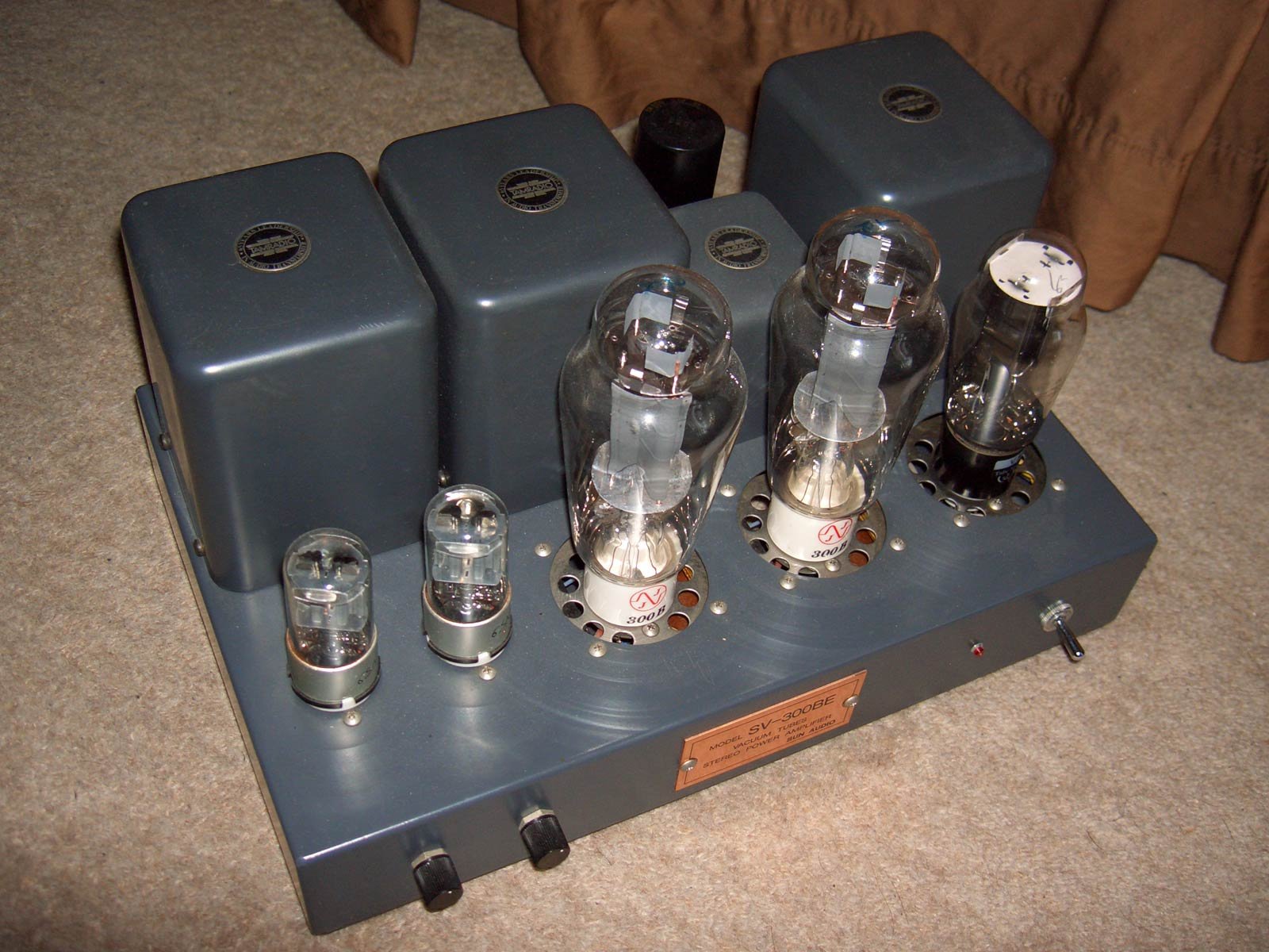 FS: Sun Audio Japan, SV-300BE stereo tube power amp, 300B Single Ended ...